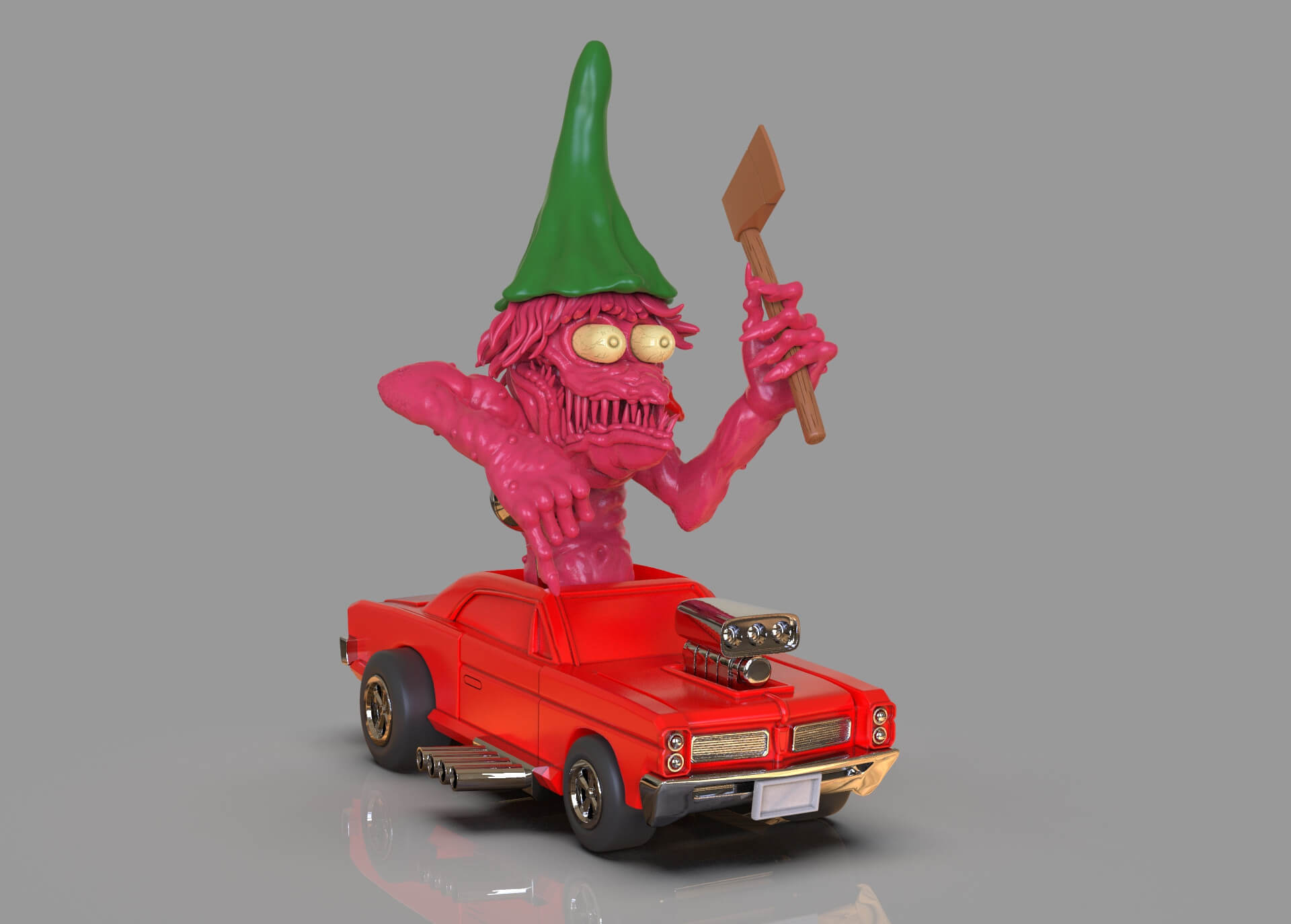 Wild Child 3D Render, Digital Art by PaburoVIII