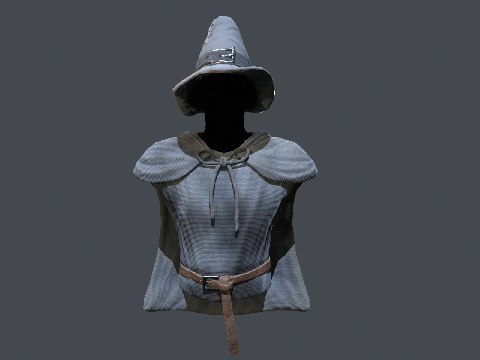 Wizard Robes 3D Render, Digital Art by PaburoVIII