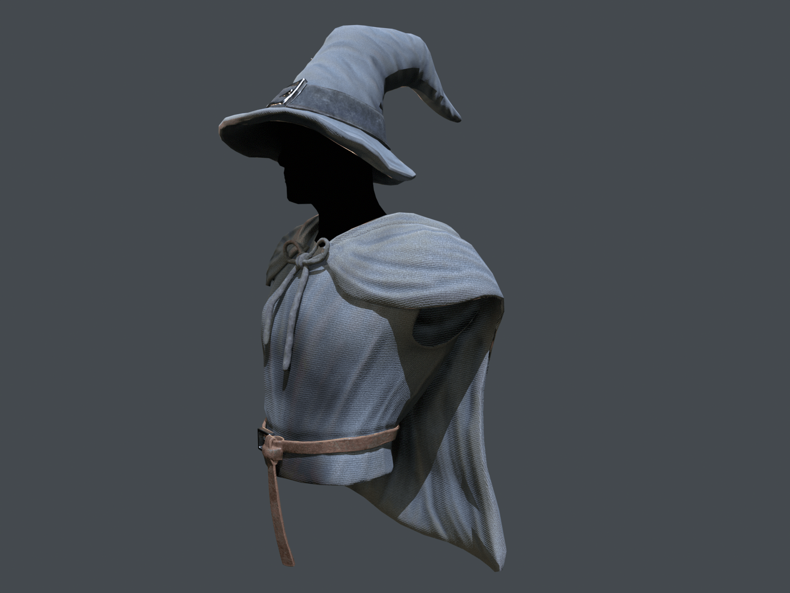 Wizard Robes 3D Render, Digital Art by PaburoVIII