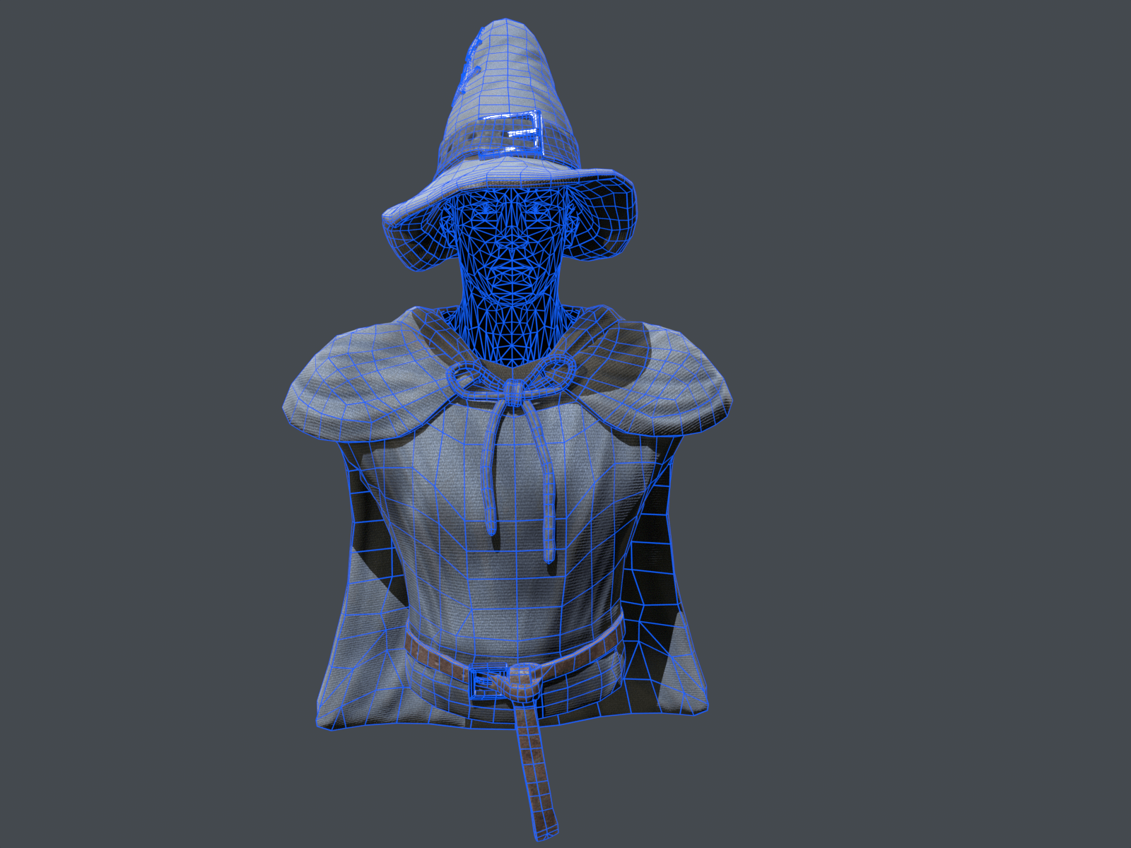 Wizard Robes 3D Render, Digital Art by PaburoVIII