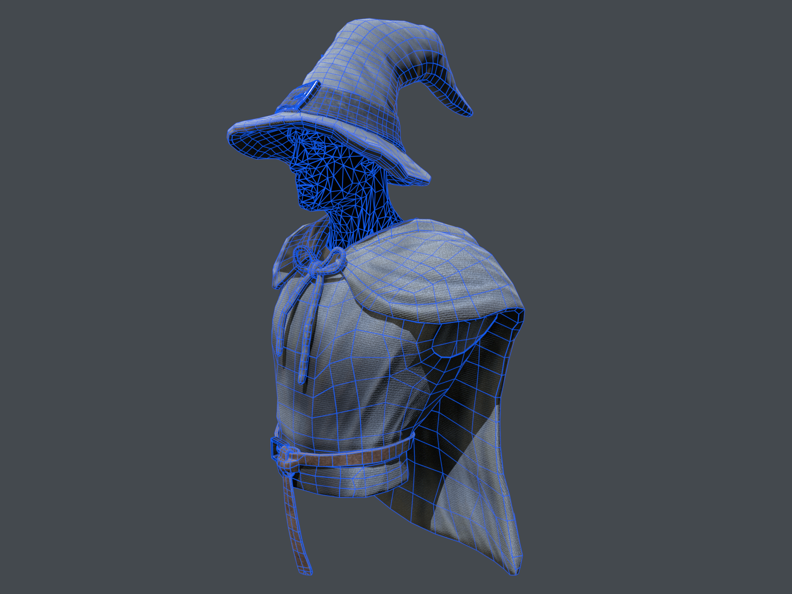 Wizard Robes 3D Render, Digital Art by PaburoVIII