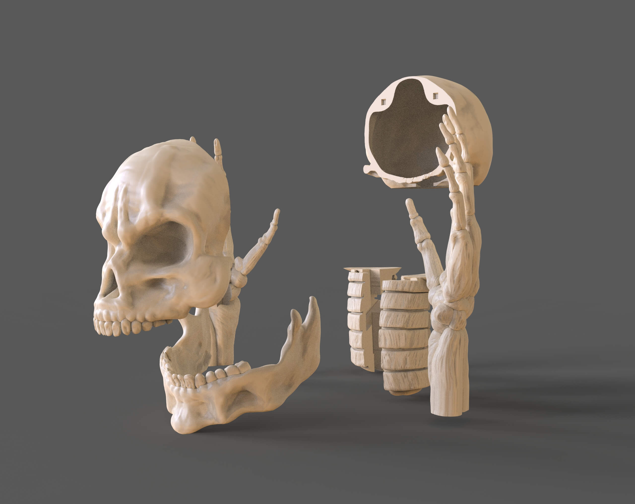 Lord Death Parts - 3D Model by PaburoVIII