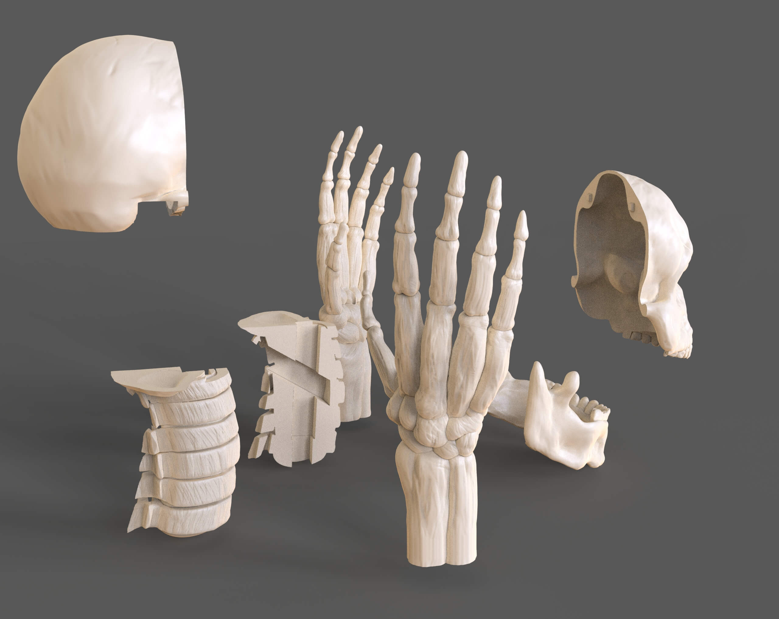 Lord Death Parts - 3D Model by PaburoVIII