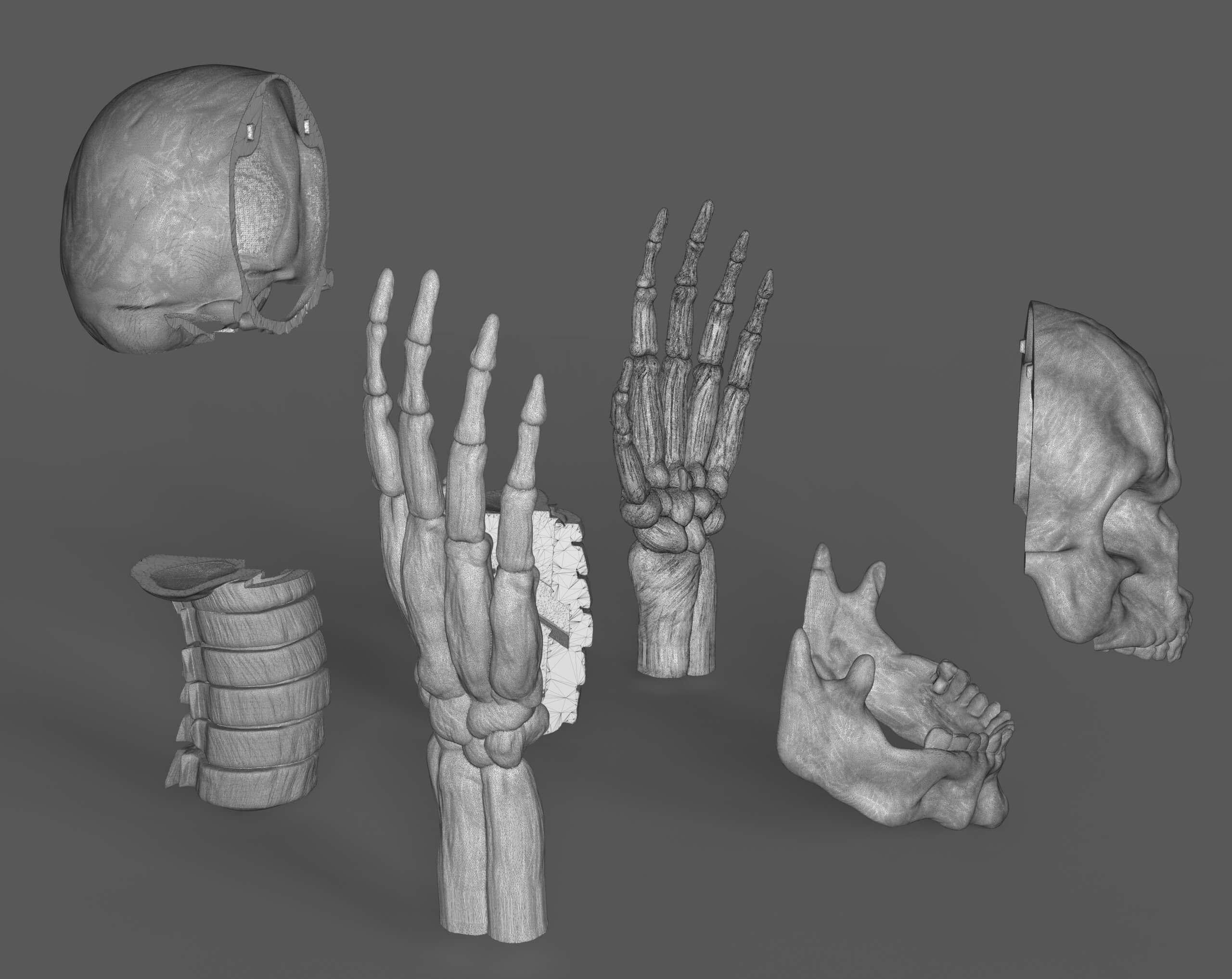 Lord Death Parts - 3D Model by PaburoVIII