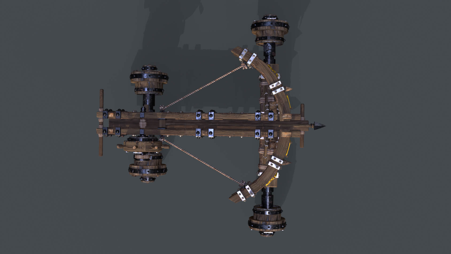 Medieval Ballista - 3D Model by PaburoVIII