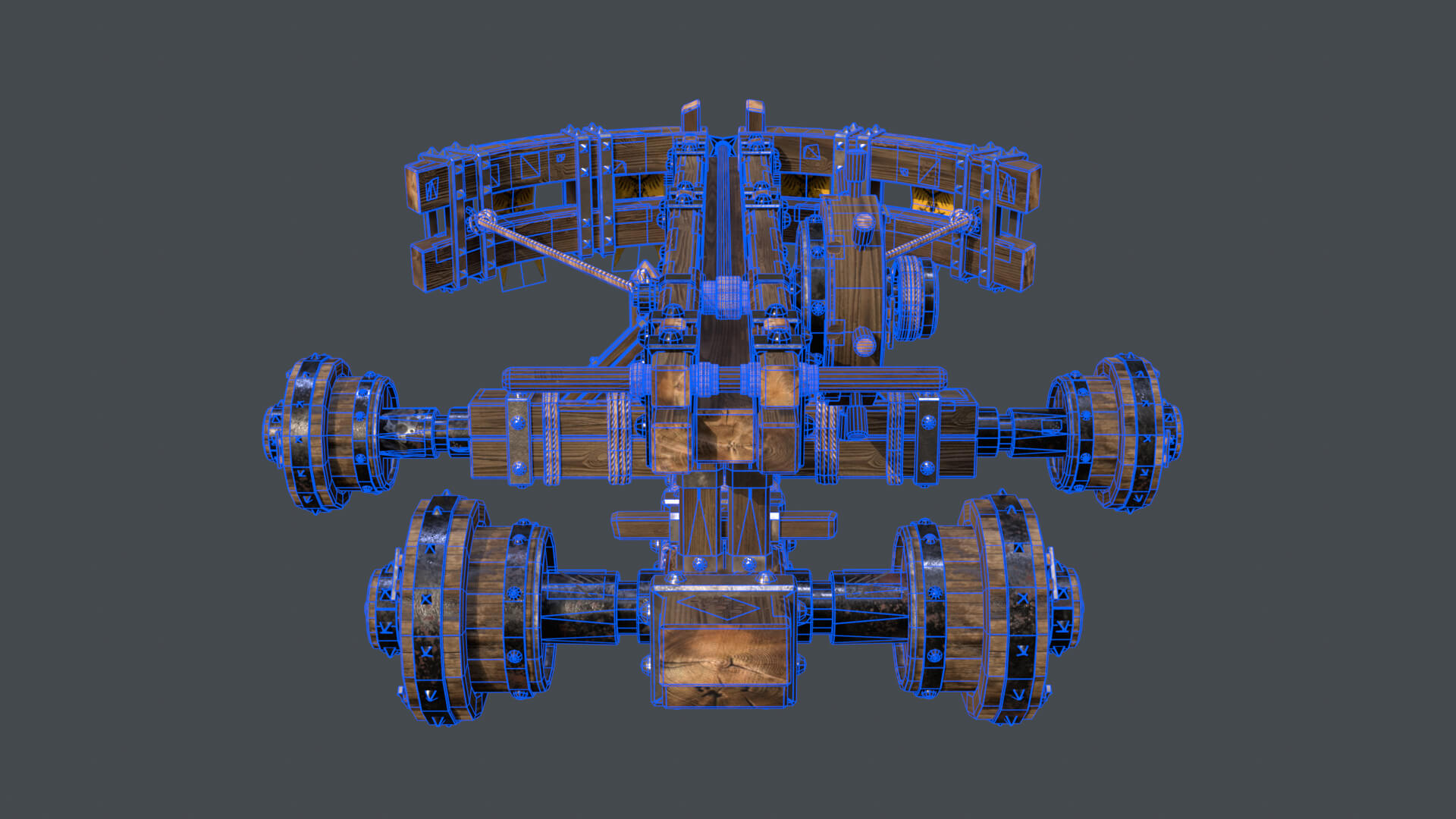 Medieval Ballista - 3D Model by PaburoVIII