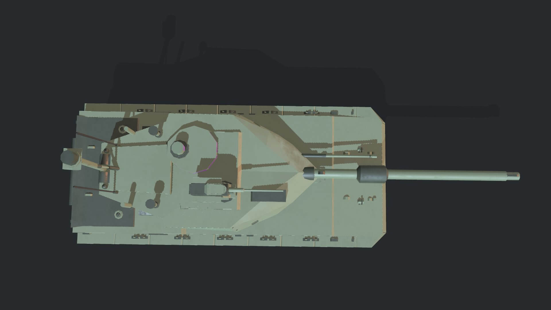 Modern MBT Tank - 3D Model by PaburoVIII