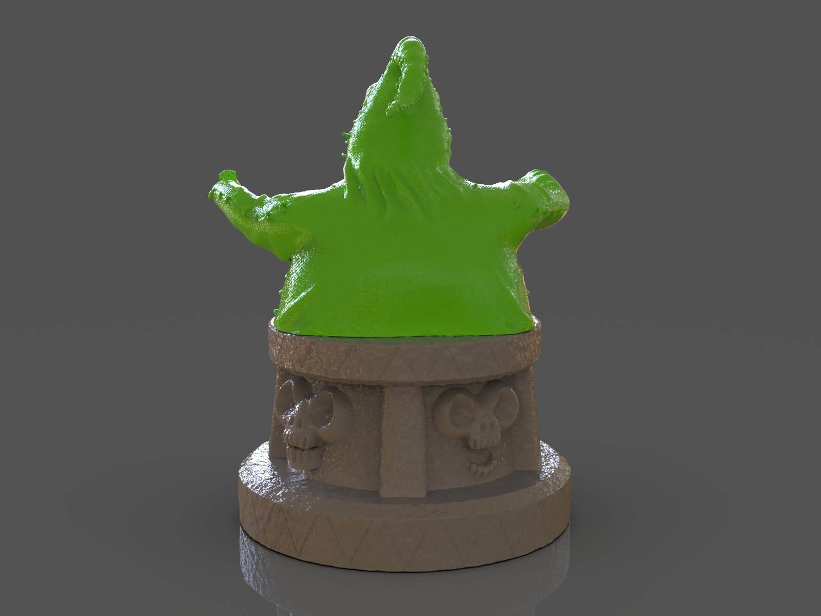 Oogie Boogie Bust - 3D Model by PaburoVIII
