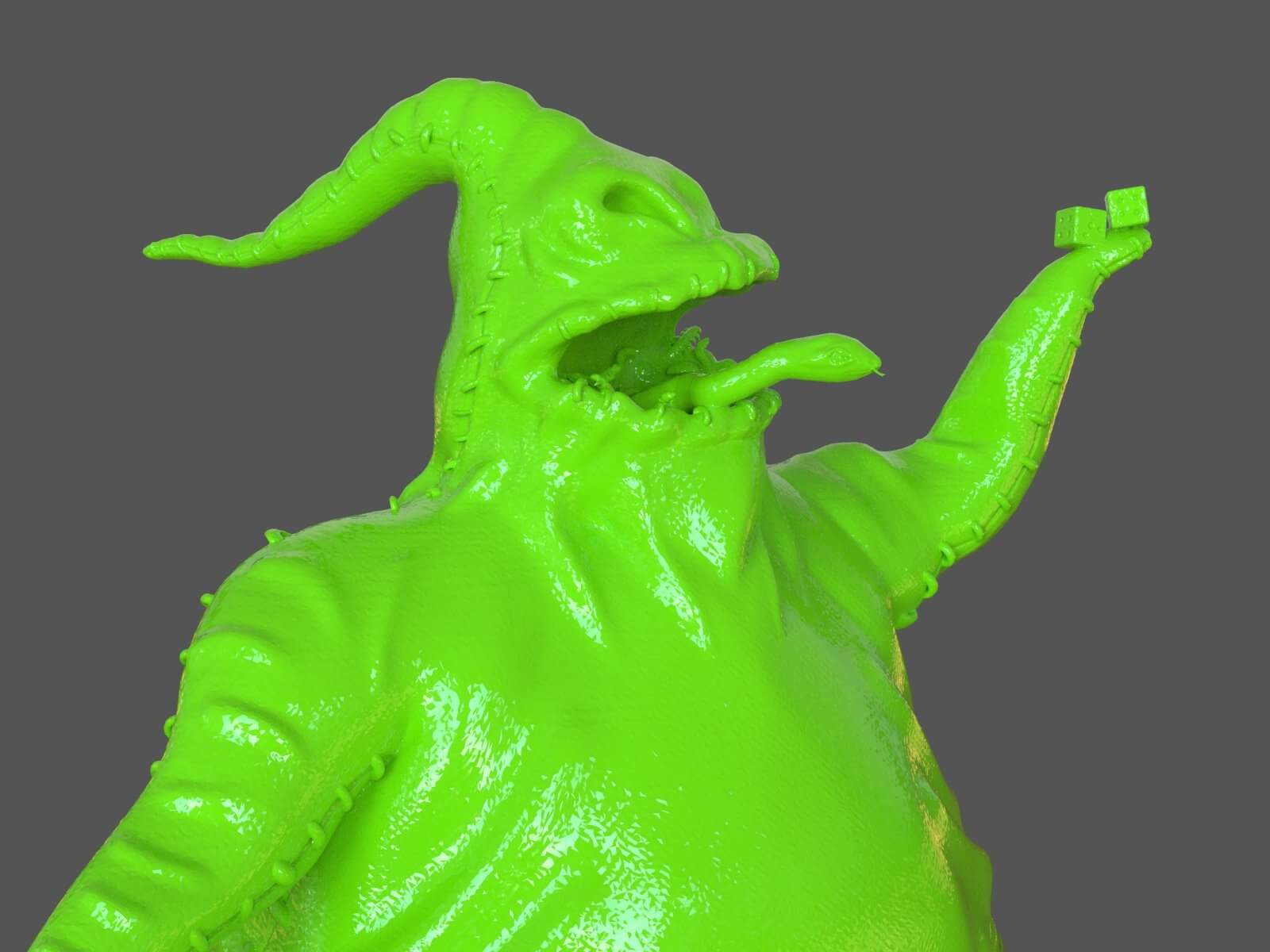 Oogie Boogie - 3D Model by PaburoVIII