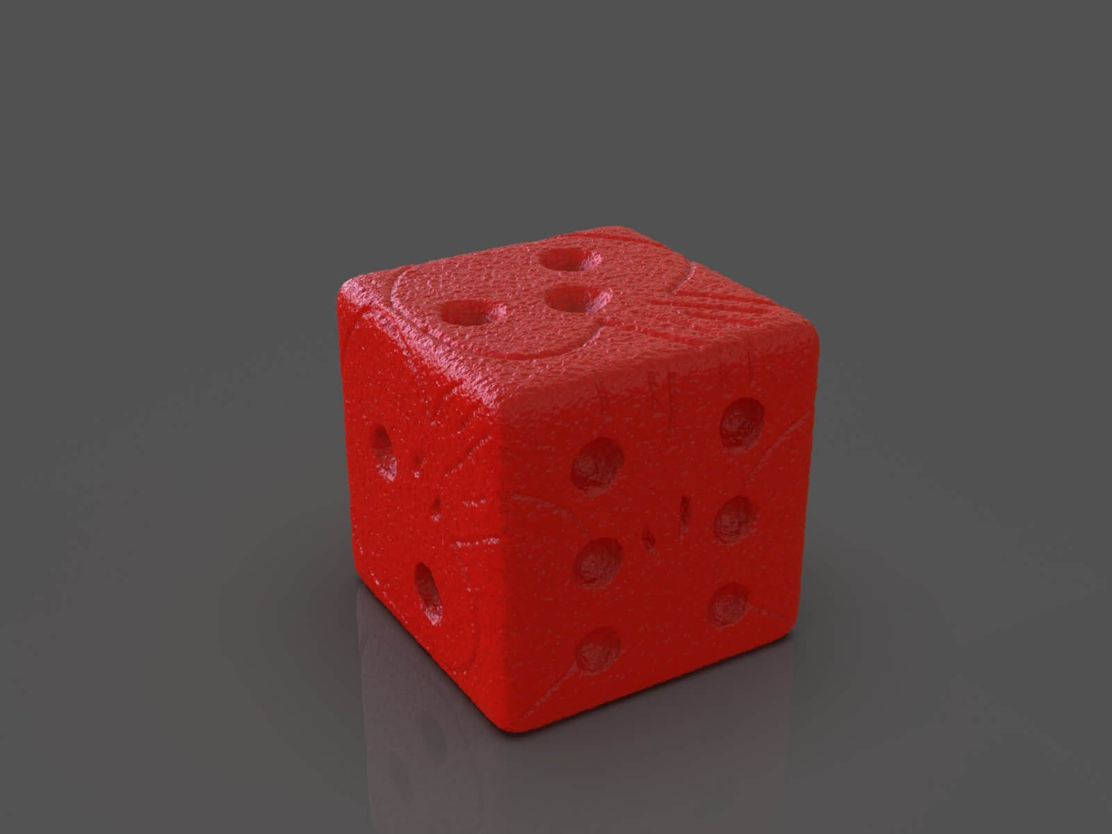 Oogie Boogie Skull Dice - Free 3D Model by PaburoVIII