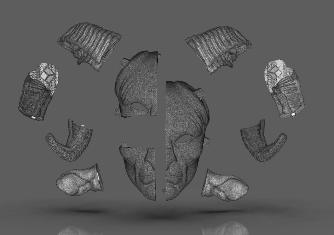 Pans Labyrinth Mask - 3D Model by PaburoVIII