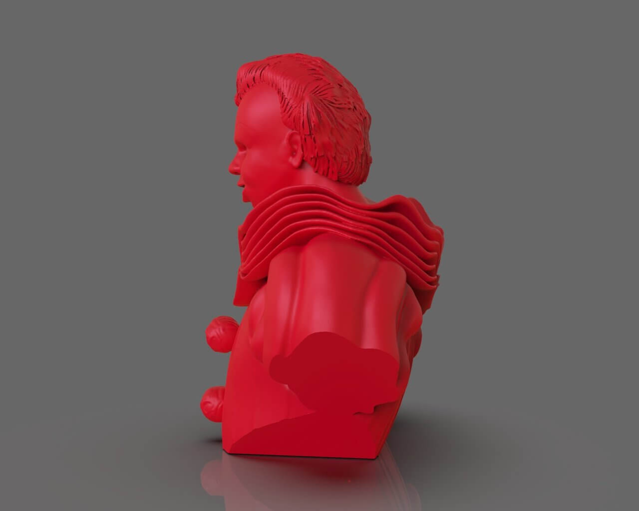 Pennywise IT 2017 Bust - 3D Model by PaburoVIII