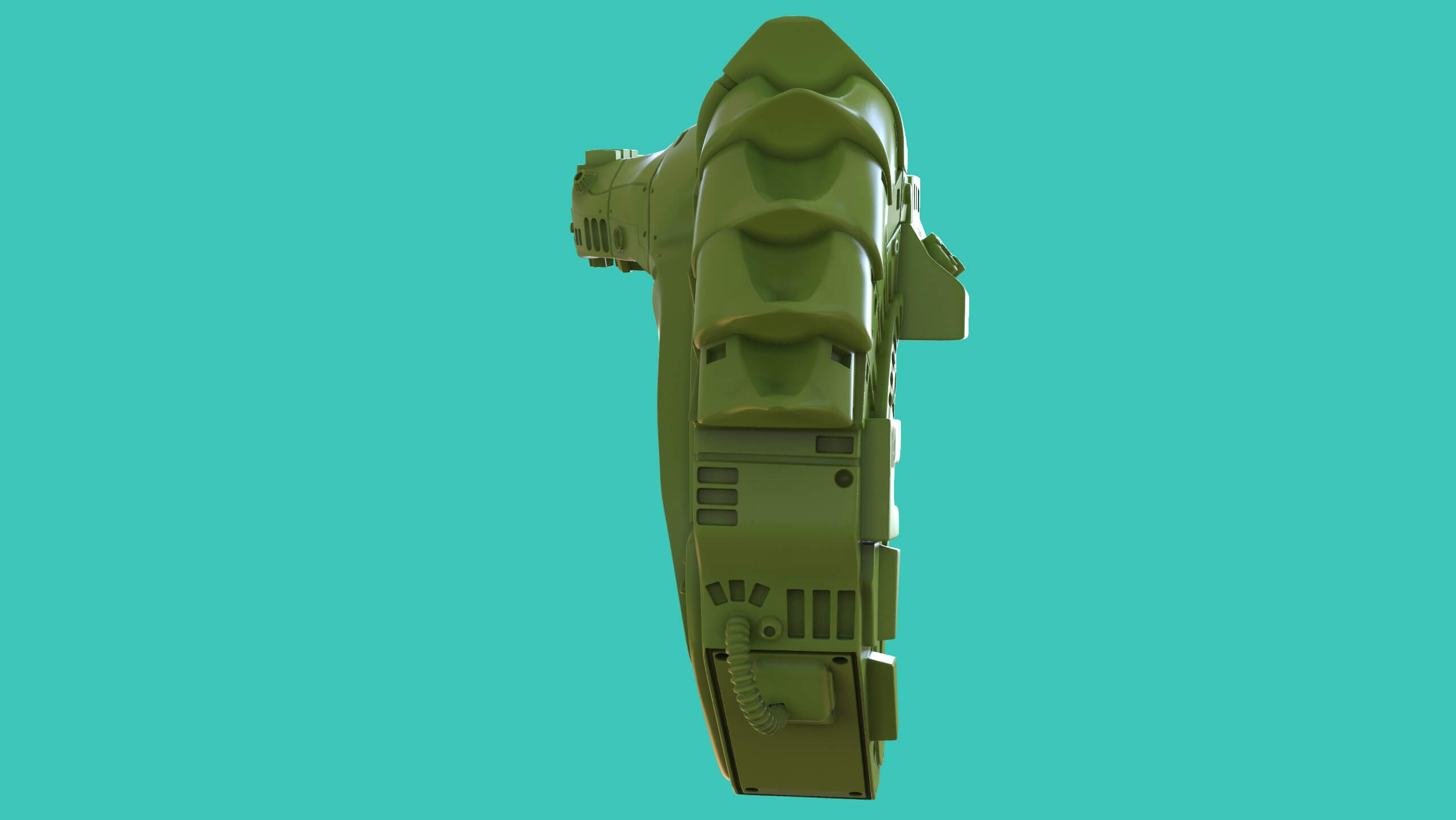 Predator Backpack Art Toy - 3D Model by PaburoVIII