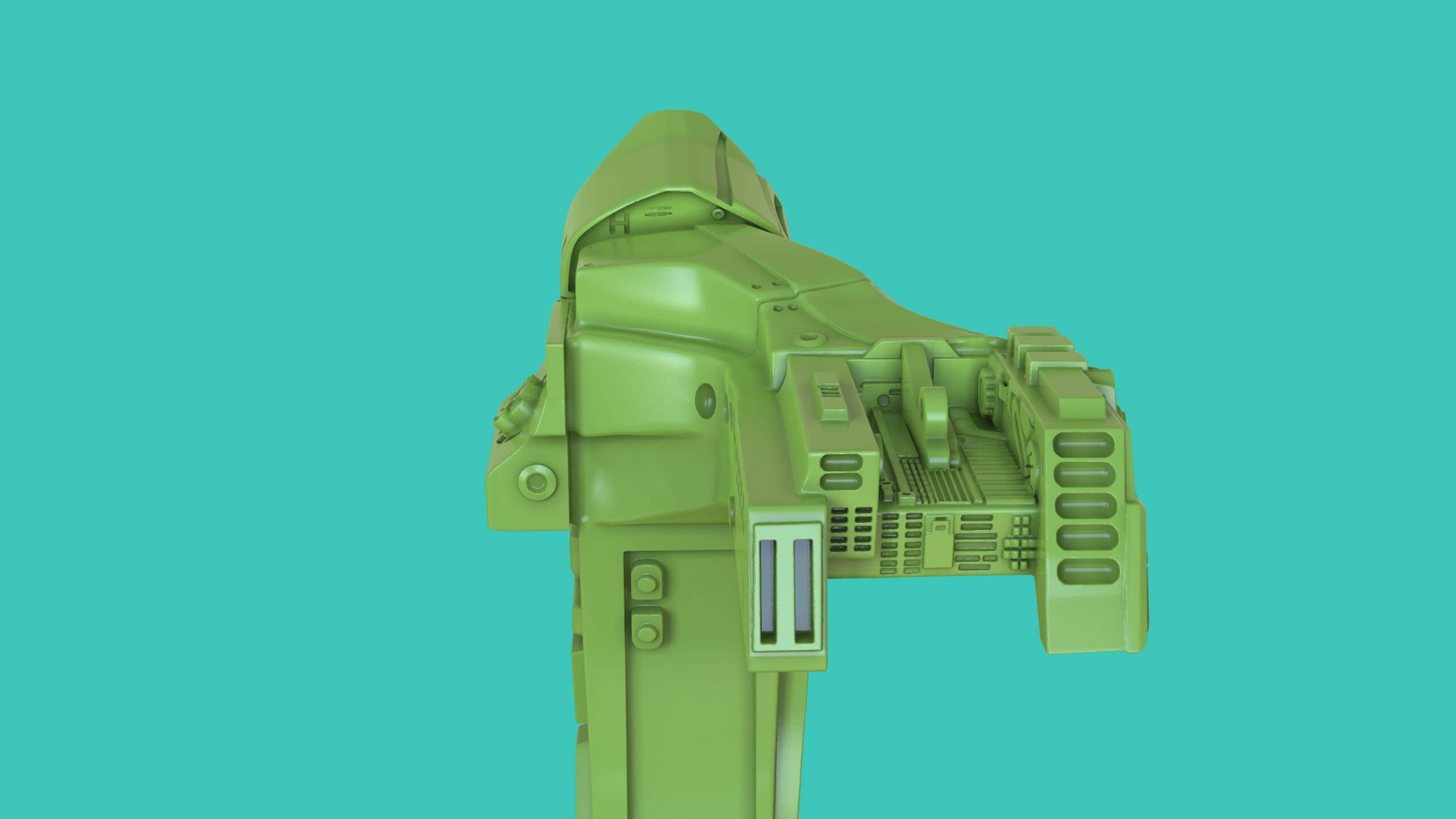 Predator Backpack Art Toy - 3D Model by PaburoVIII