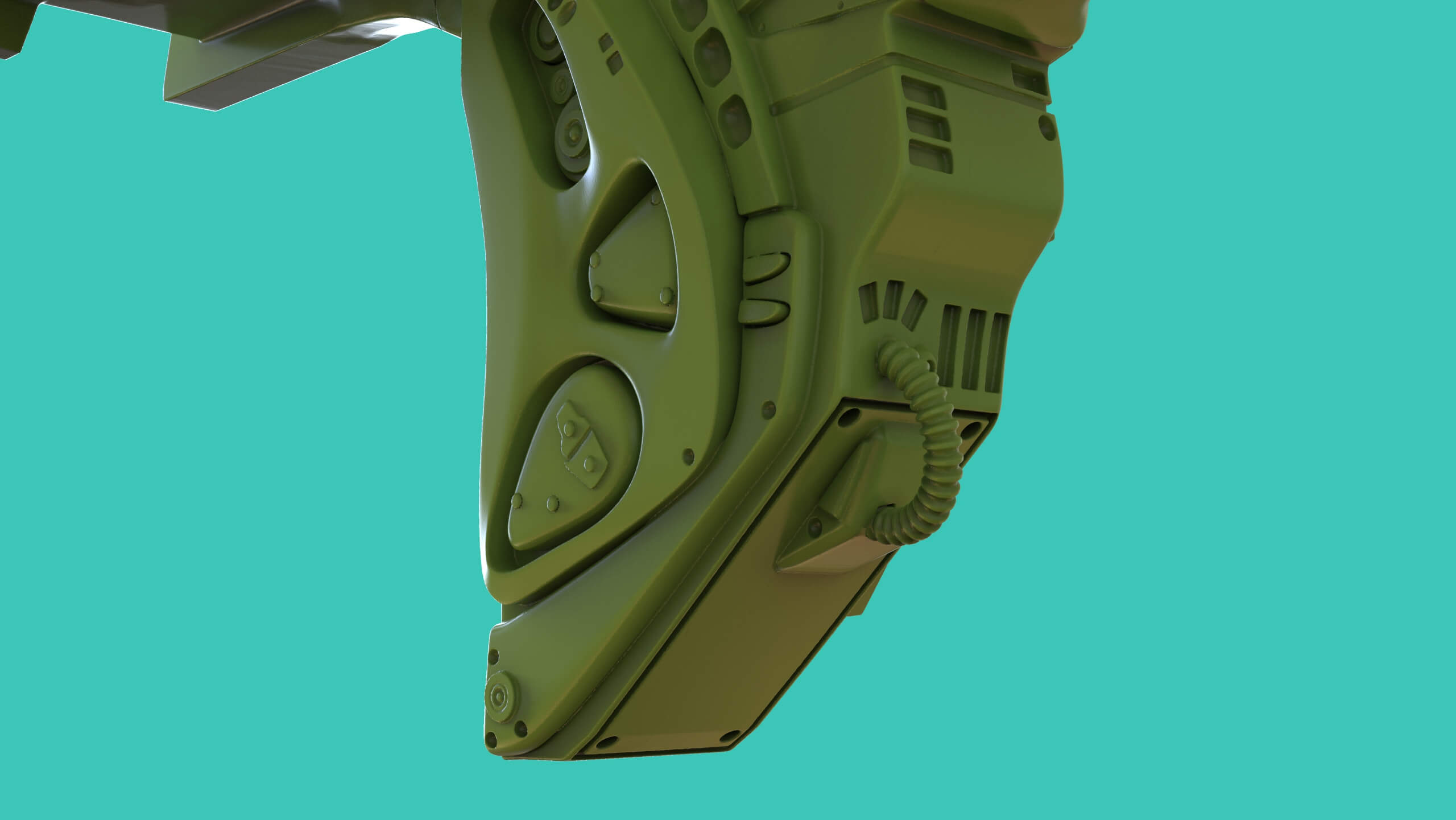 Predator Backpack Art Toy - 3D Model by PaburoVIII