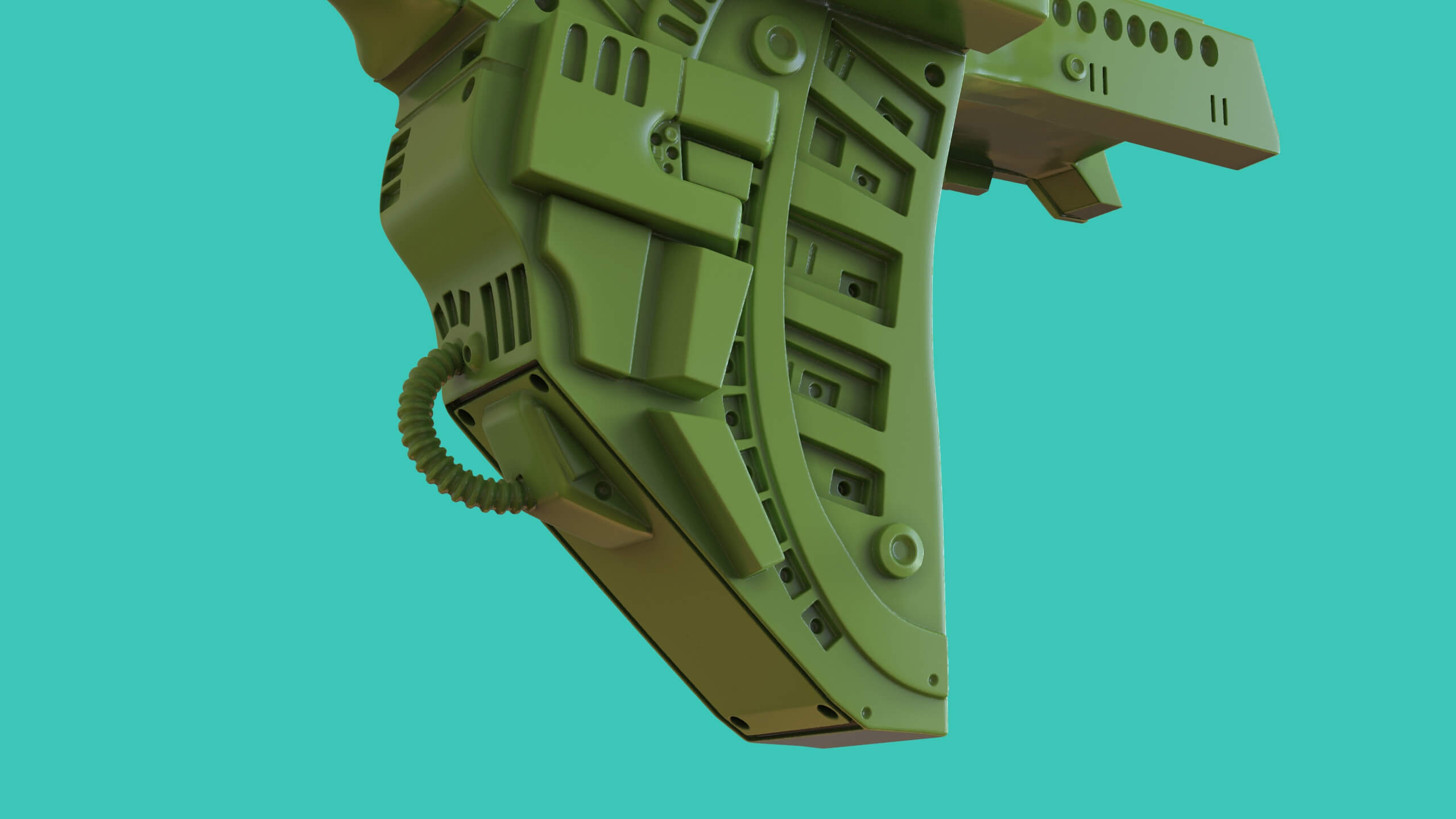 Predator Backpack Art Toy - 3D Model by PaburoVIII