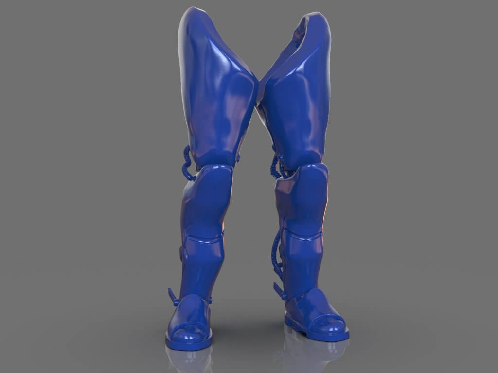 Robotic Legs - 3D Model by PaburoVIII
