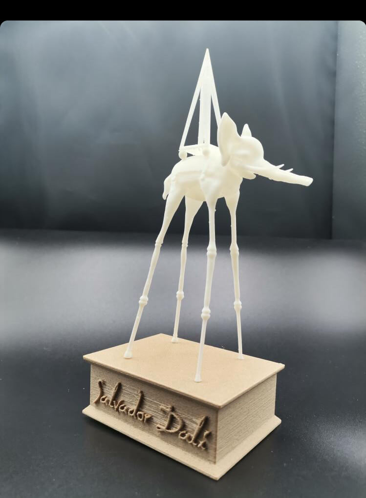 Salvador Dali Elephants - 3D Model by PaburoVIII