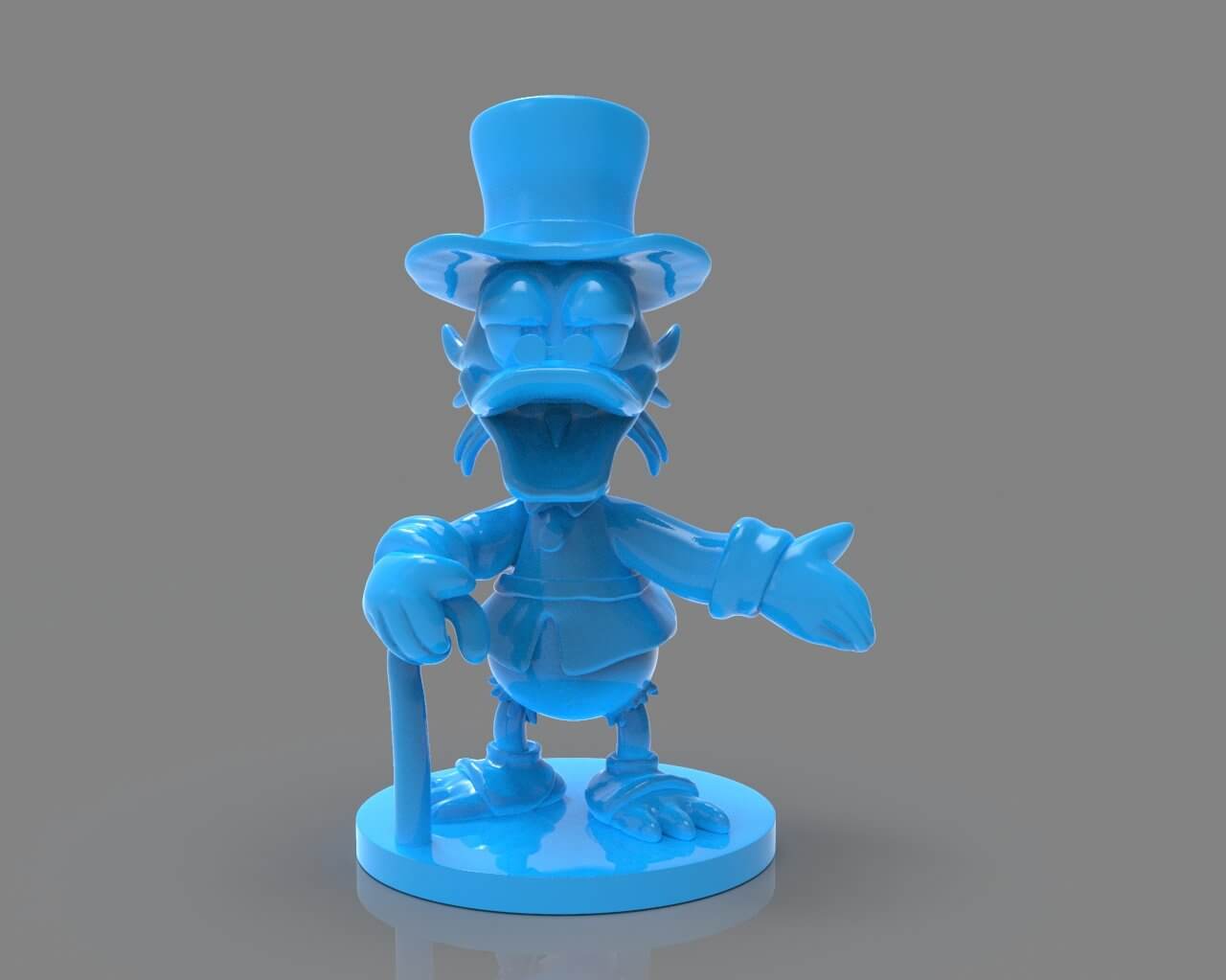 Scrooge McDuck - 3D Model by PaburoVIII