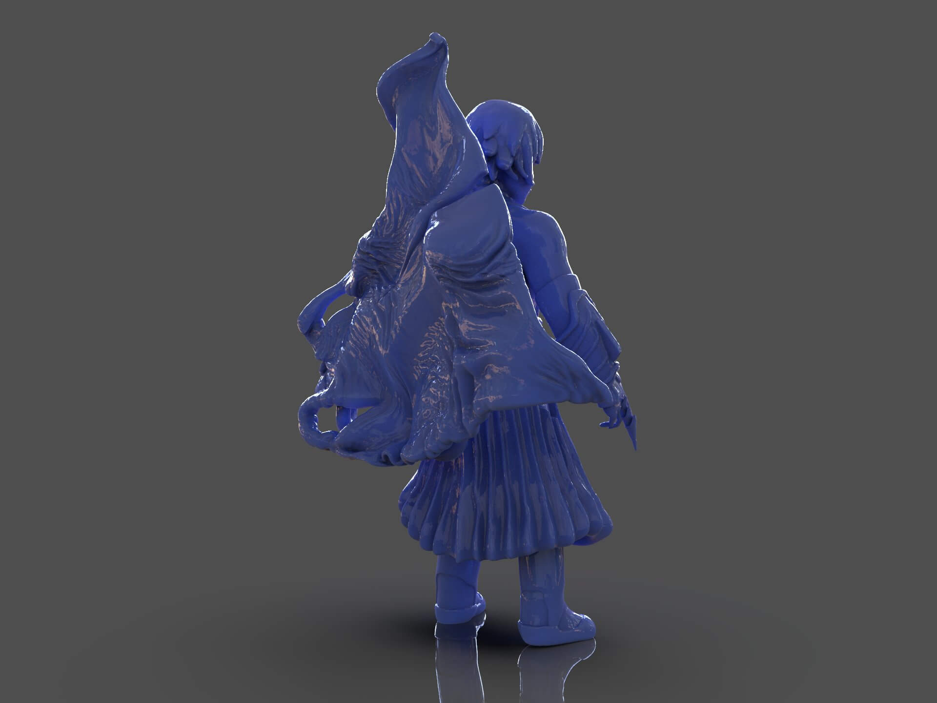Soifon Anime Mini Figure - 3D Model by PaburoVIII