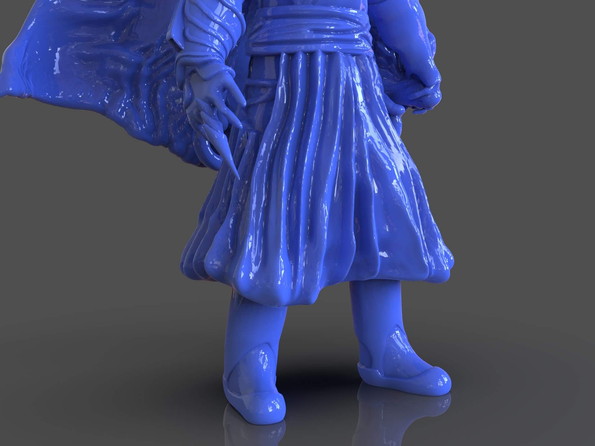 Soifon Anime Mini Figure - 3D Model by PaburoVIII