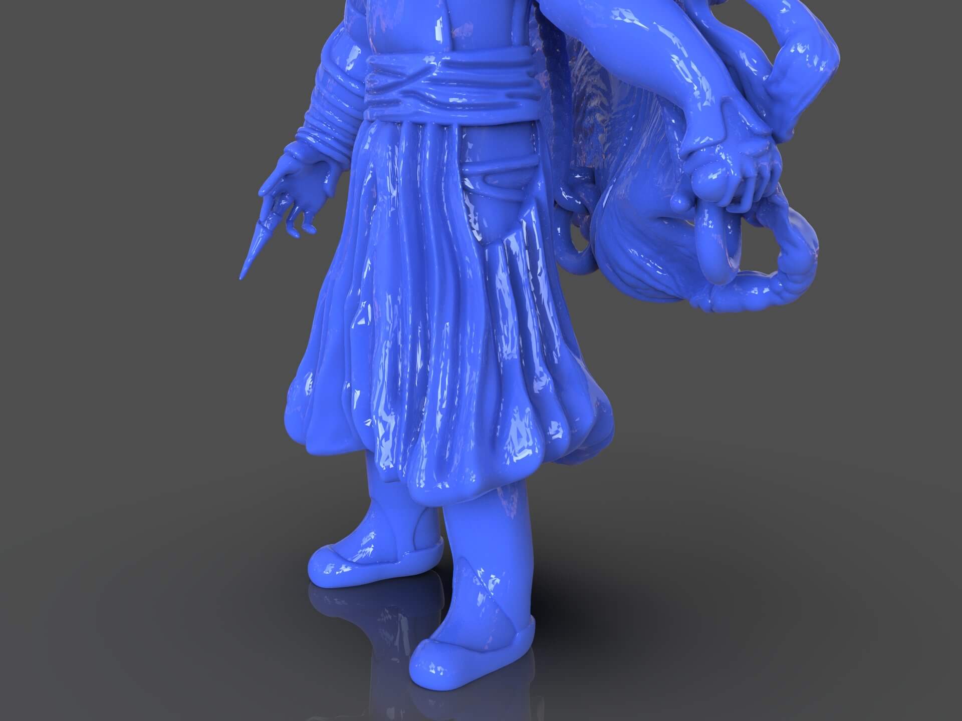 Soifon Anime Mini Figure - 3D Model by PaburoVIII