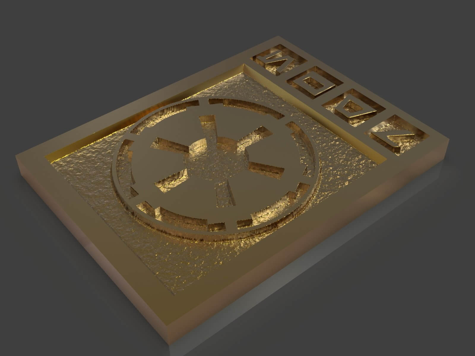 Star Wars Imperial Credits Damaged and Clean - 3D Model by PaburoVIII