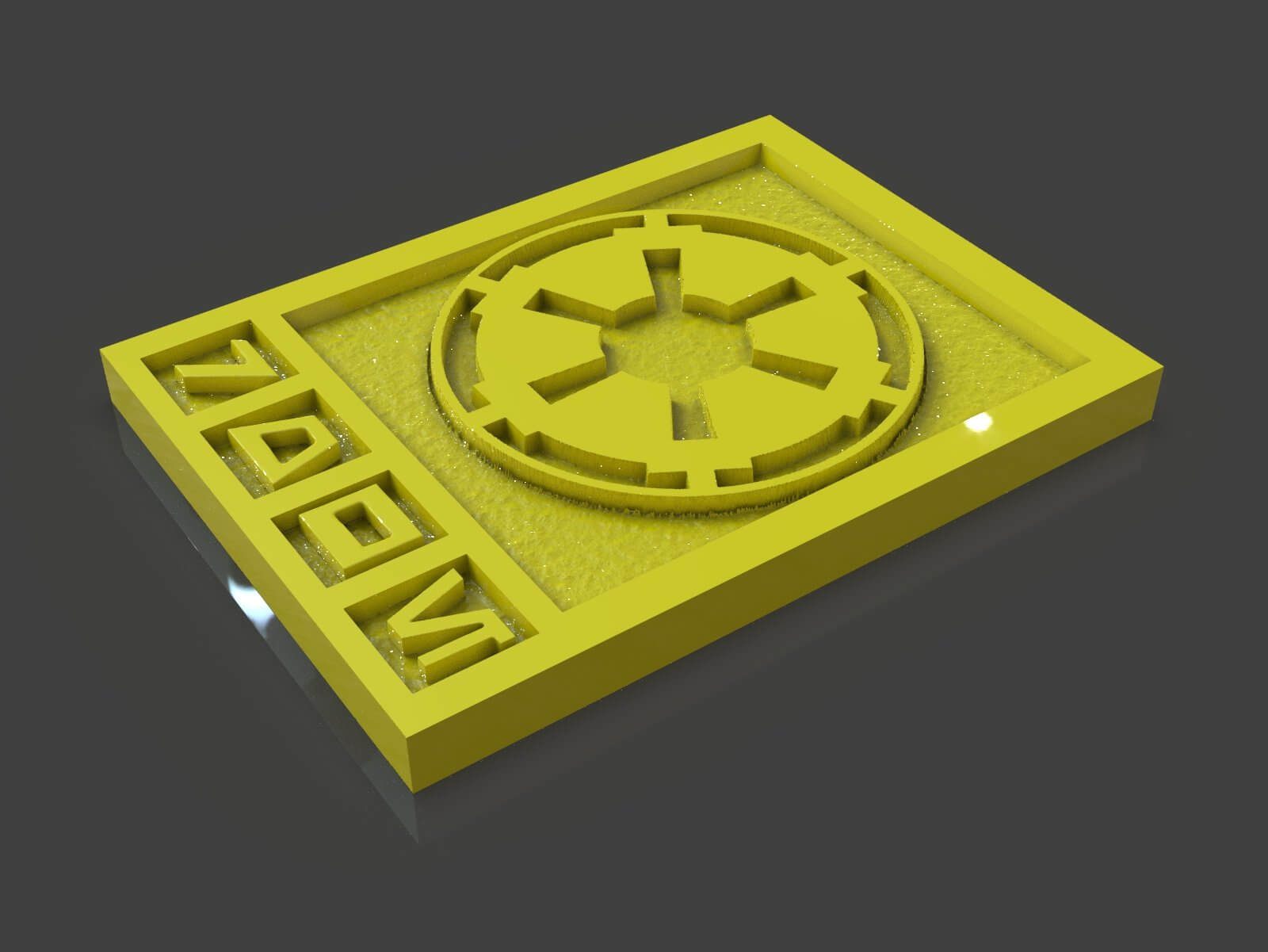 Star Wars Imperial Credits Damaged and Clean - 3D Model by PaburoVIII