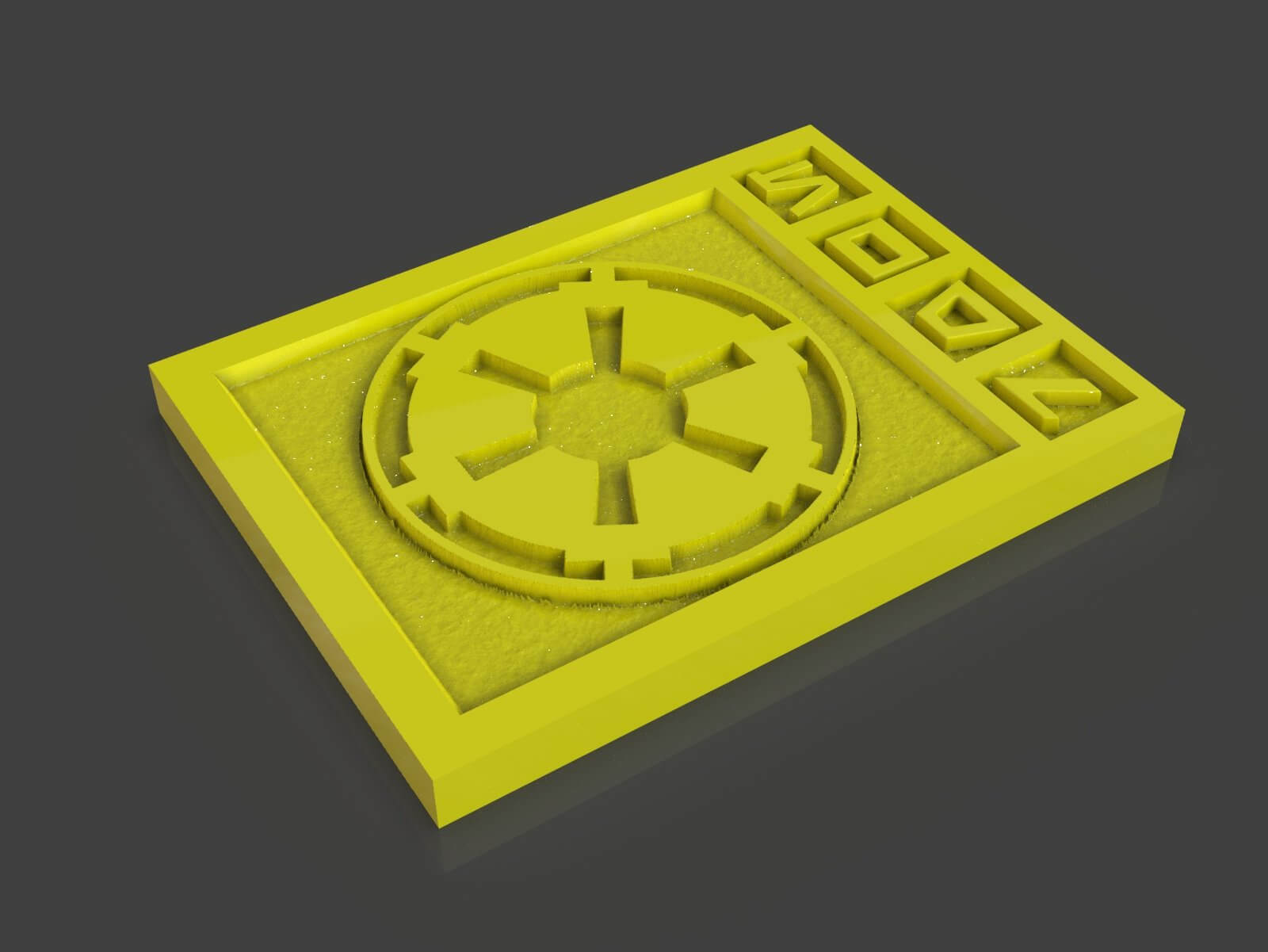 Star Wars Imperial Credits Damaged and Clean - 3D Model by PaburoVIII