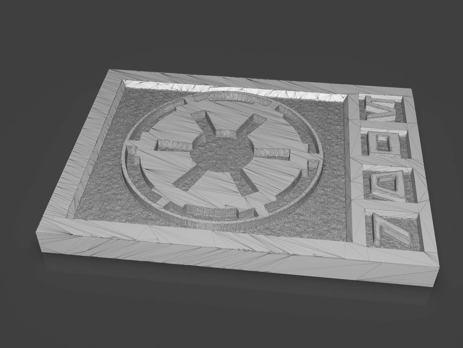 Star Wars Imperial Credits Damaged and Clean - 3D Model by PaburoVIII