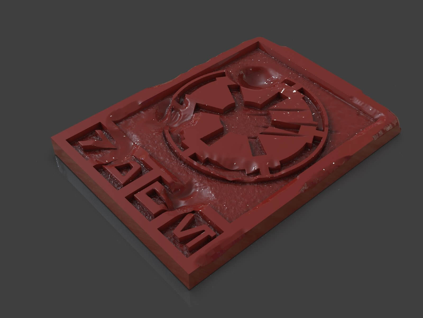 Star Wars Imperial Credits Damaged and Clean - 3D Model by PaburoVIII