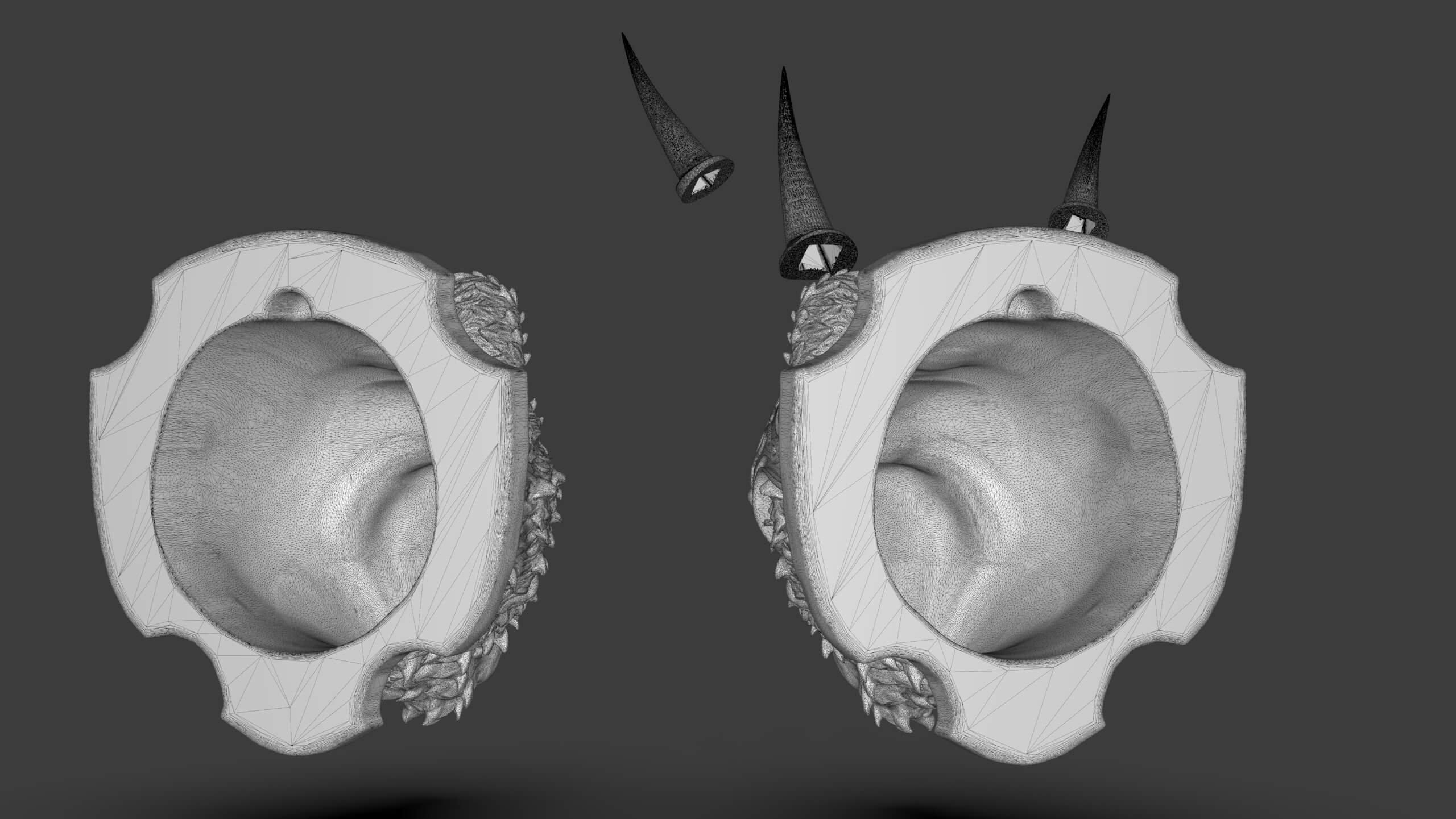 Stylized Grizzly Bear Trophy Head - 3D Print Model by PaburoVIII