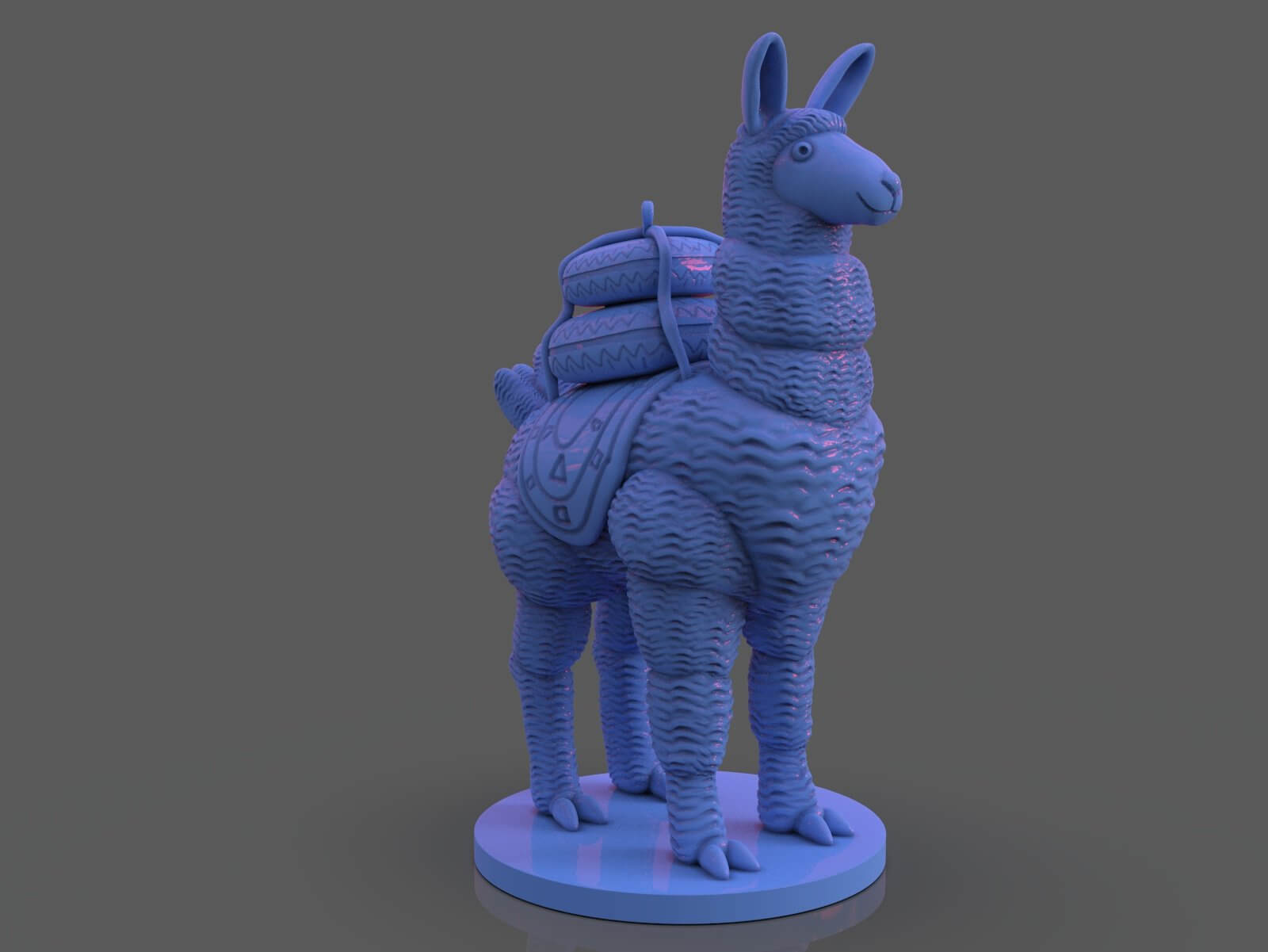 Stylized Llama 3 Versions - 3D Model by PaburoVIII