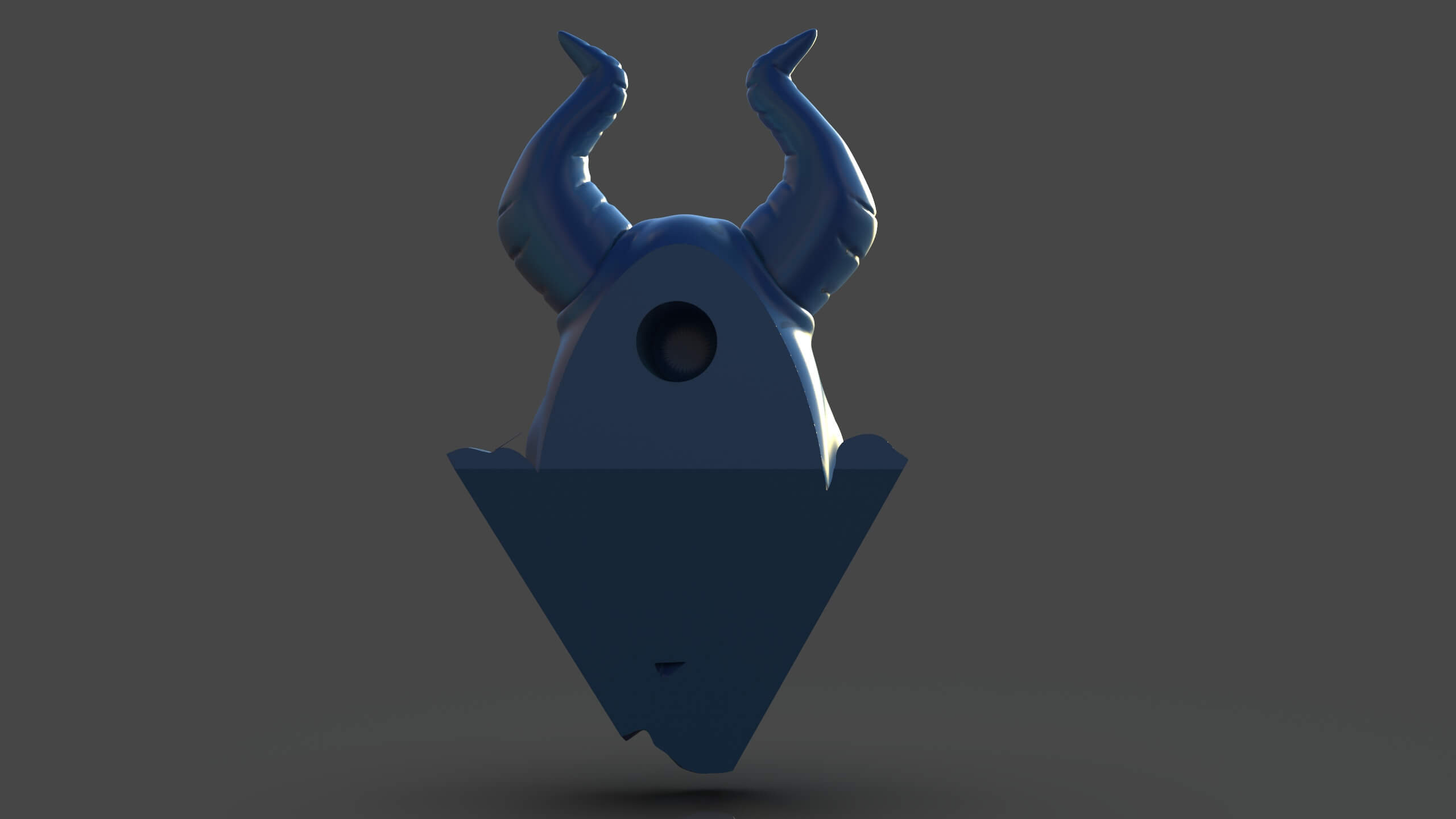 The Horned King Mask Sculpture - 3D Model by PaburoVIII