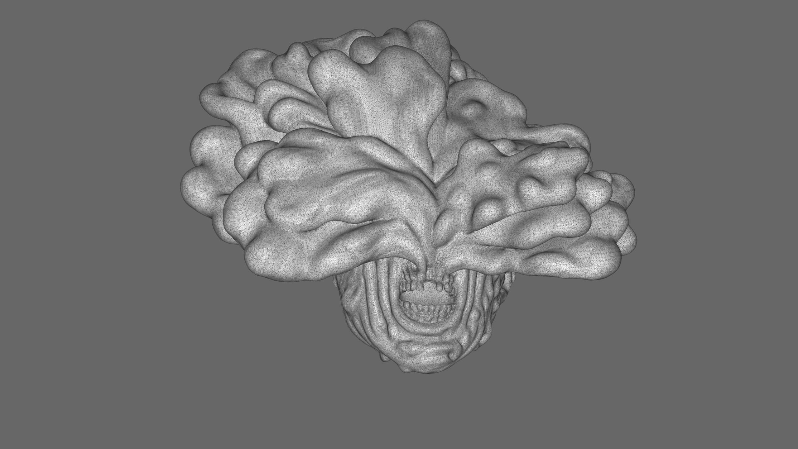 The Last of US Clicker Head - 3D Model by PaburoVIII