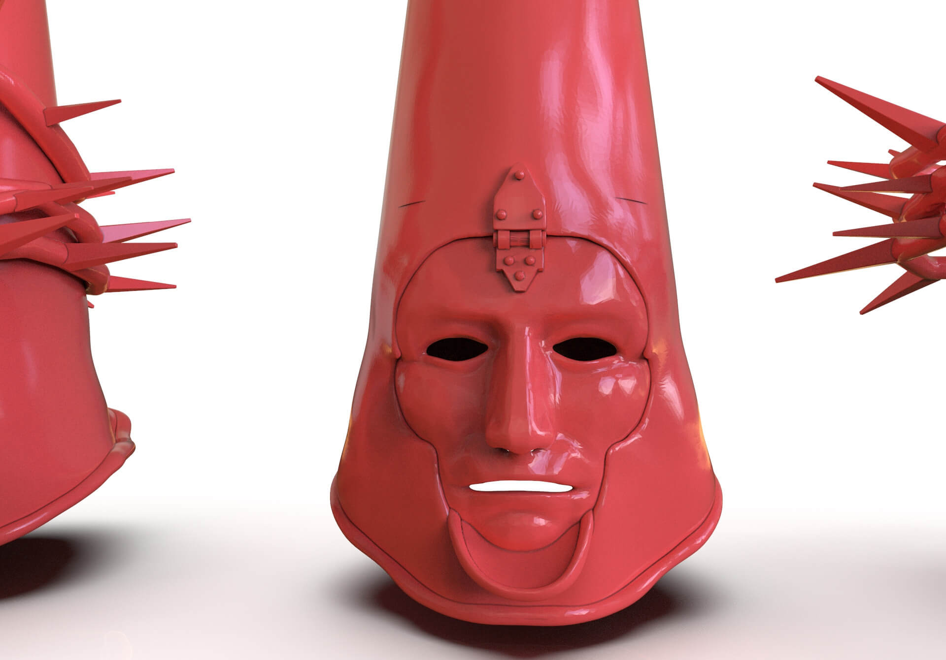 The Penitent One Helmet Blasphemous Stoic Mask - 3D Model by PaburoVIII