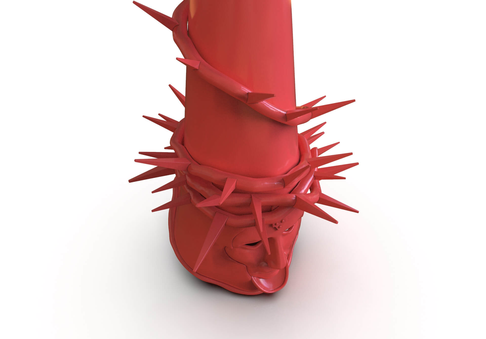 The Penitent One Helmet Blasphemous Stoic Mask - 3D Model by PaburoVIII