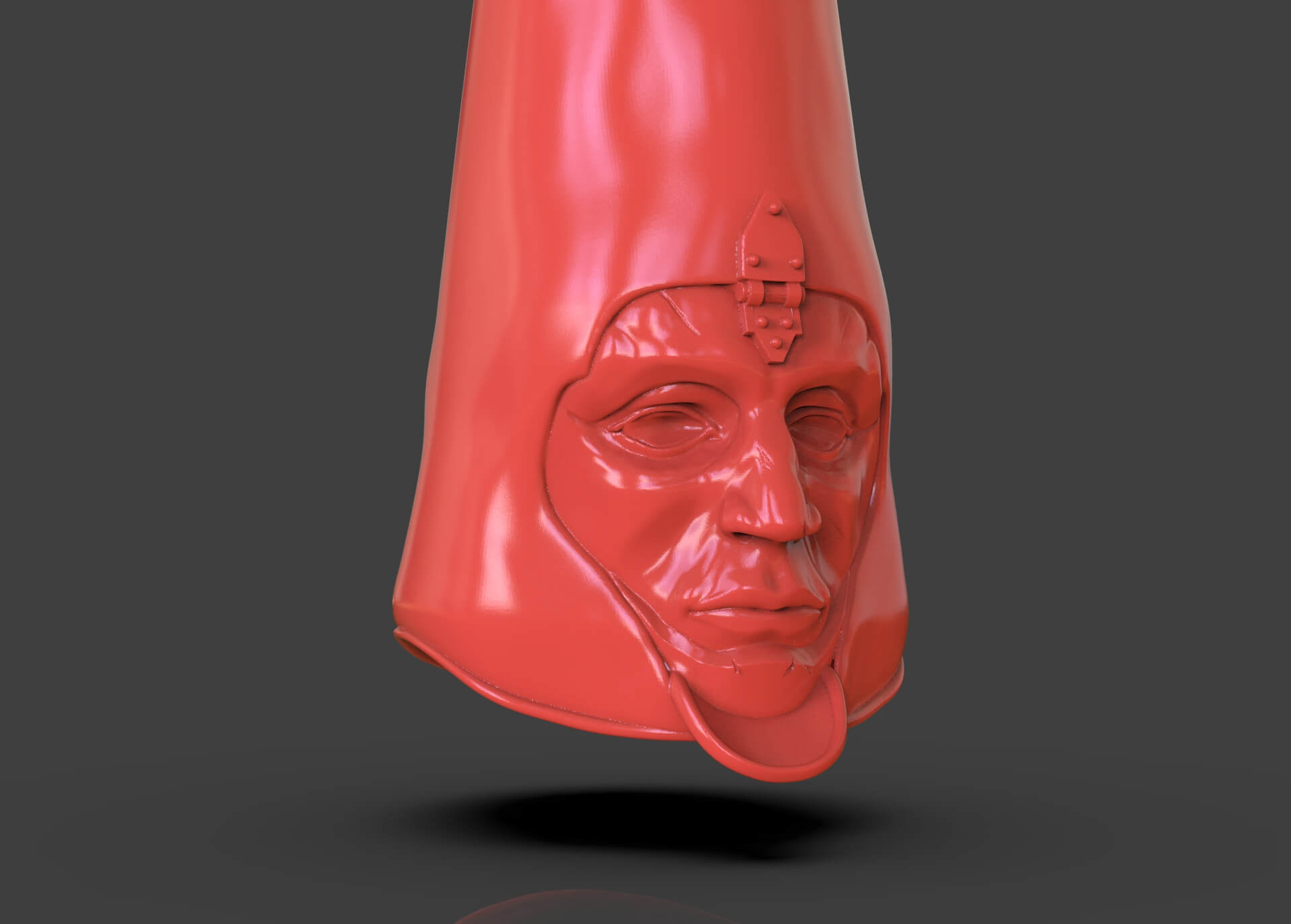 The Penitent One Helmet Blasphemous - 3D Model by PaburoVIII