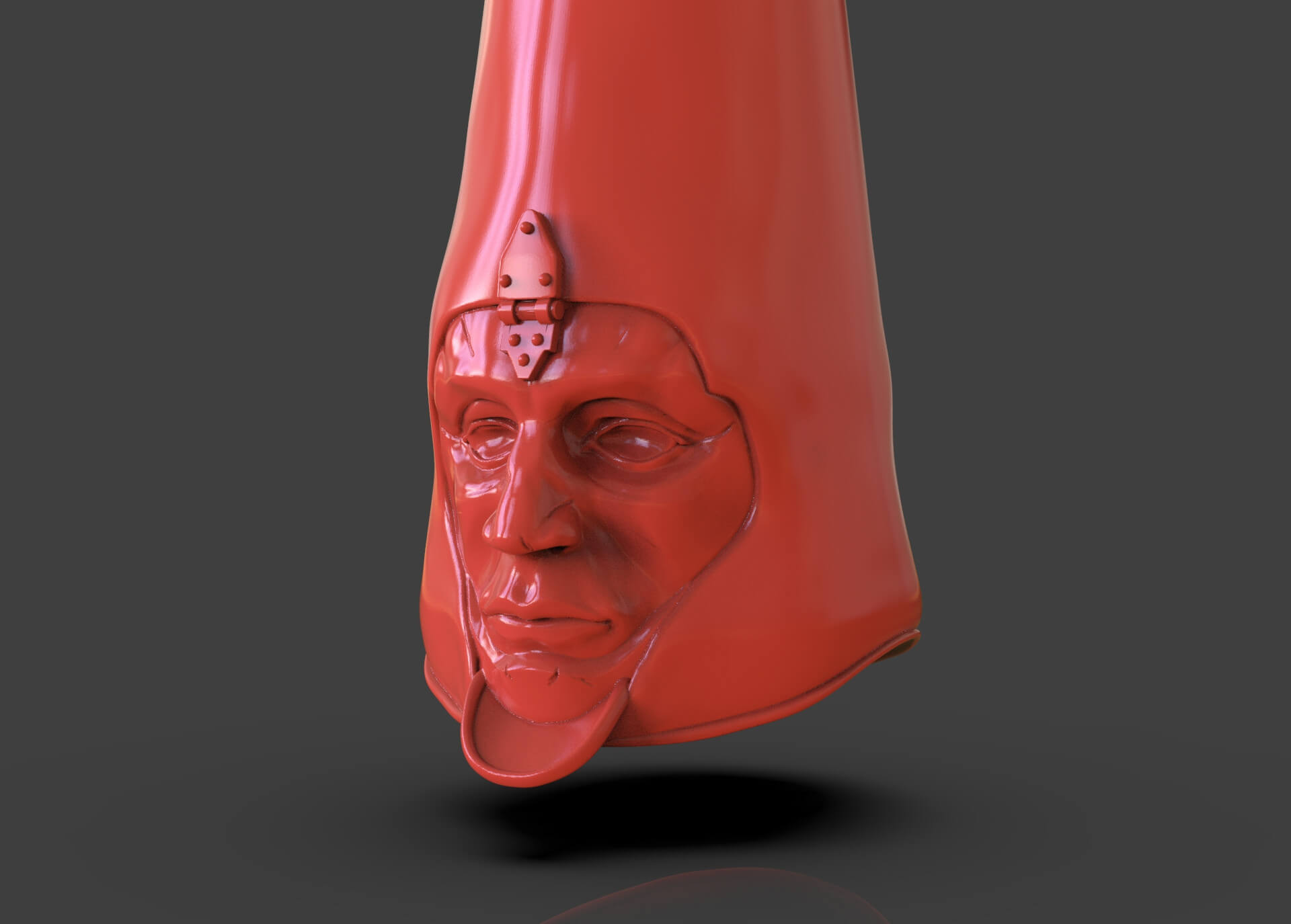 The Penitent One Helmet Blasphemous - 3D Model by PaburoVIII