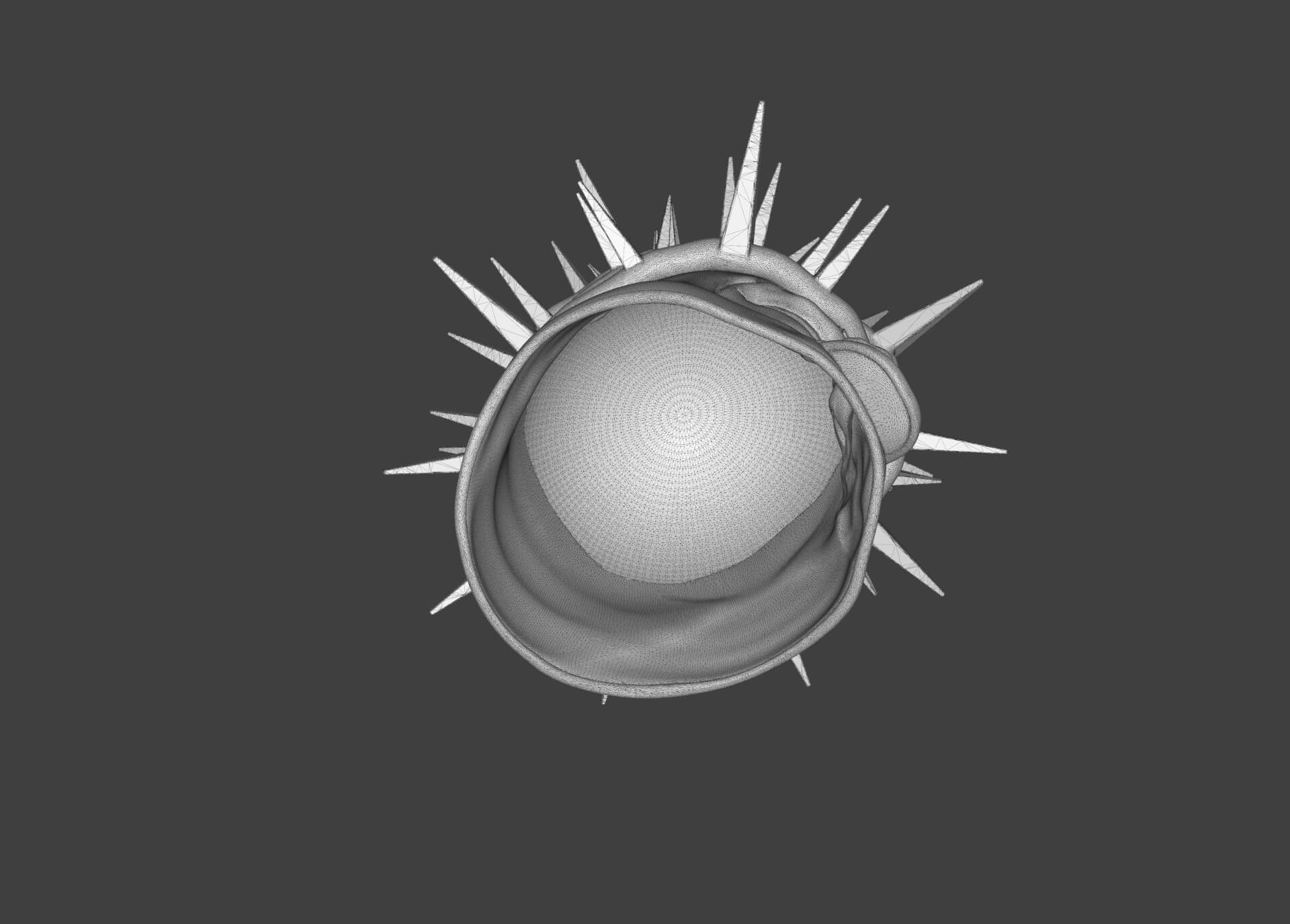 The Penitent One Helmet Blasphemous - 3D Model by PaburoVIII