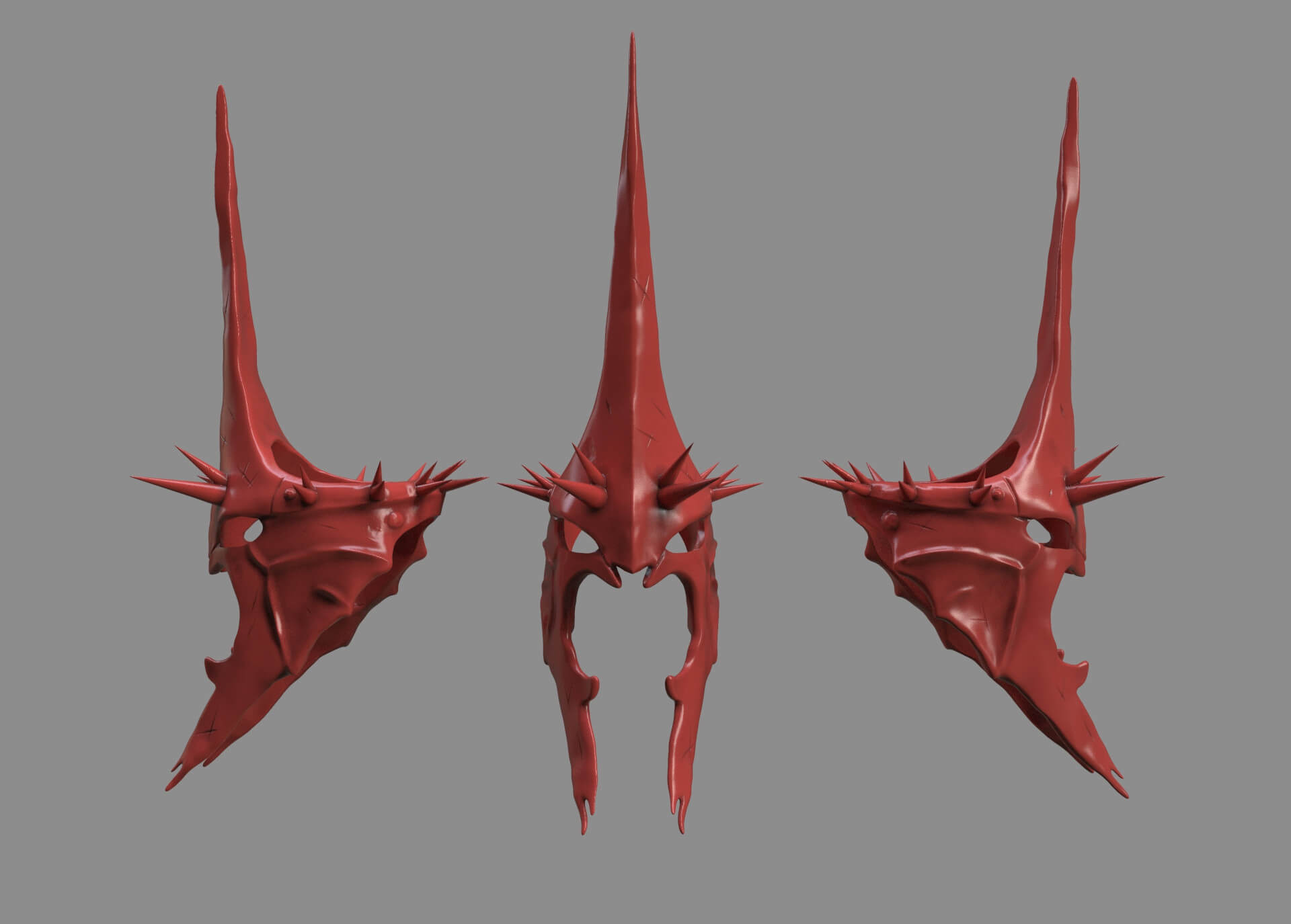 The Witch King Helmet Mask - 3D Model by PaburoVIII