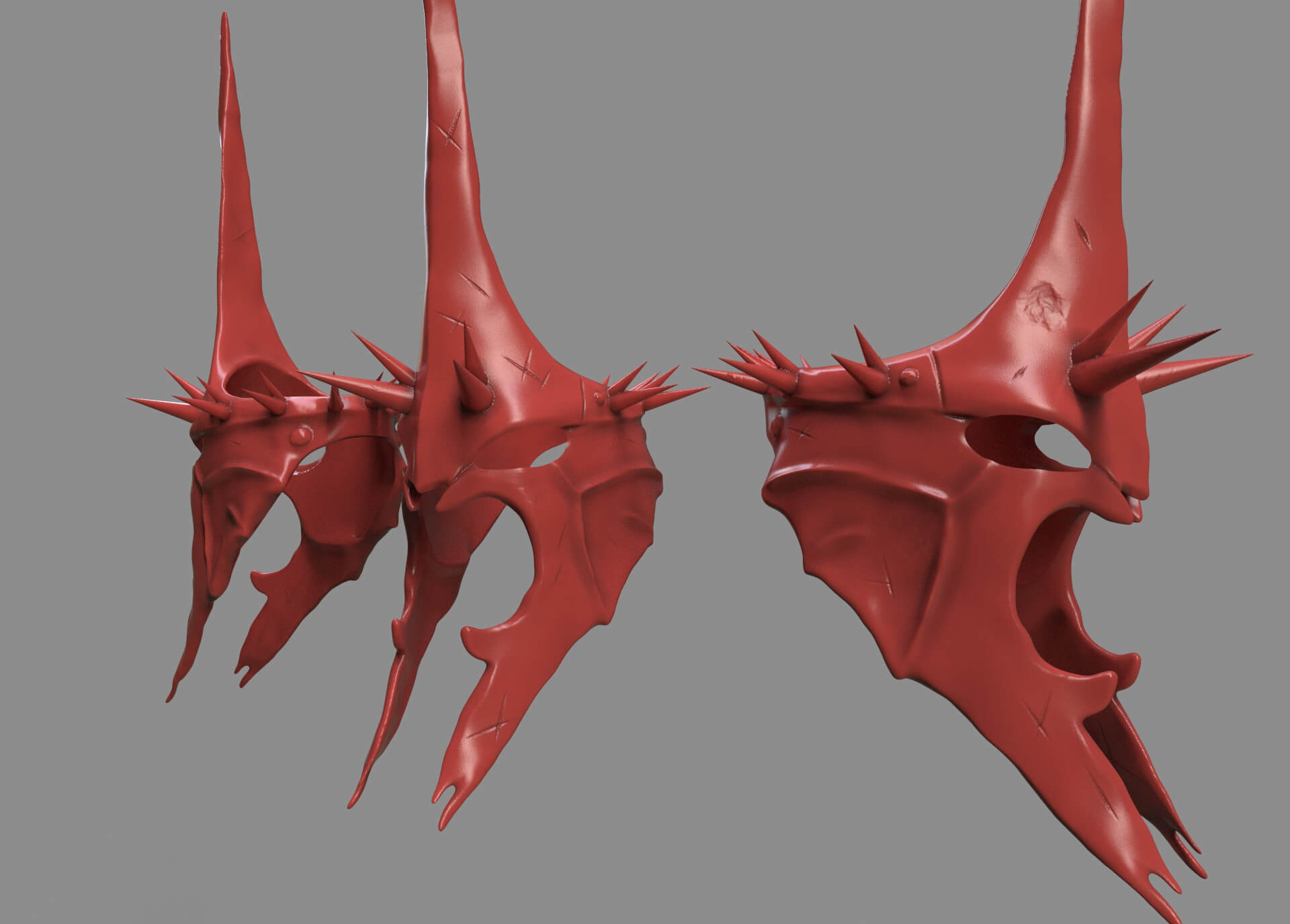 The Witch King Helmet Mask - 3D Model by PaburoVIII