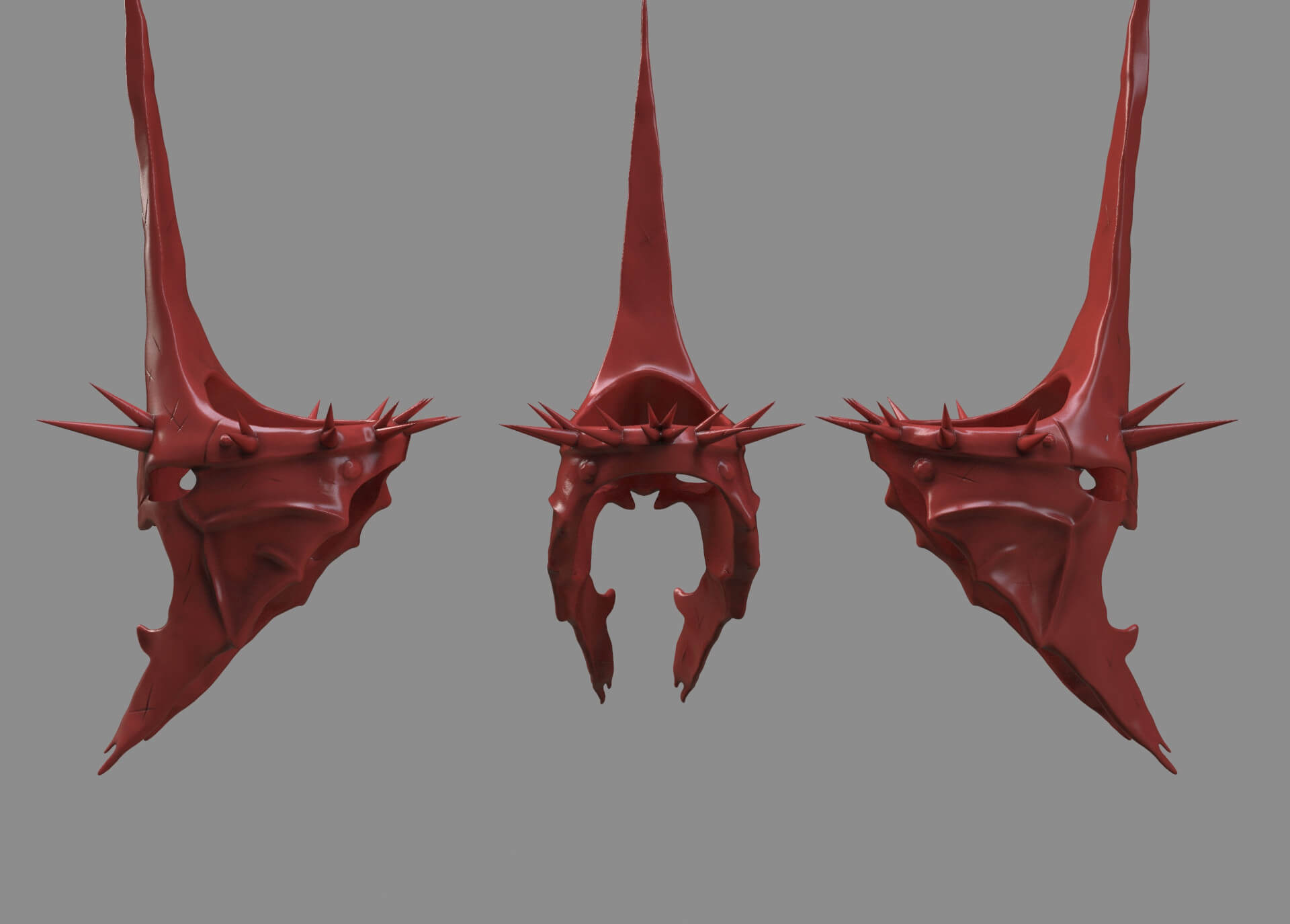 The Witch King Helmet Mask - 3D Model by PaburoVIII