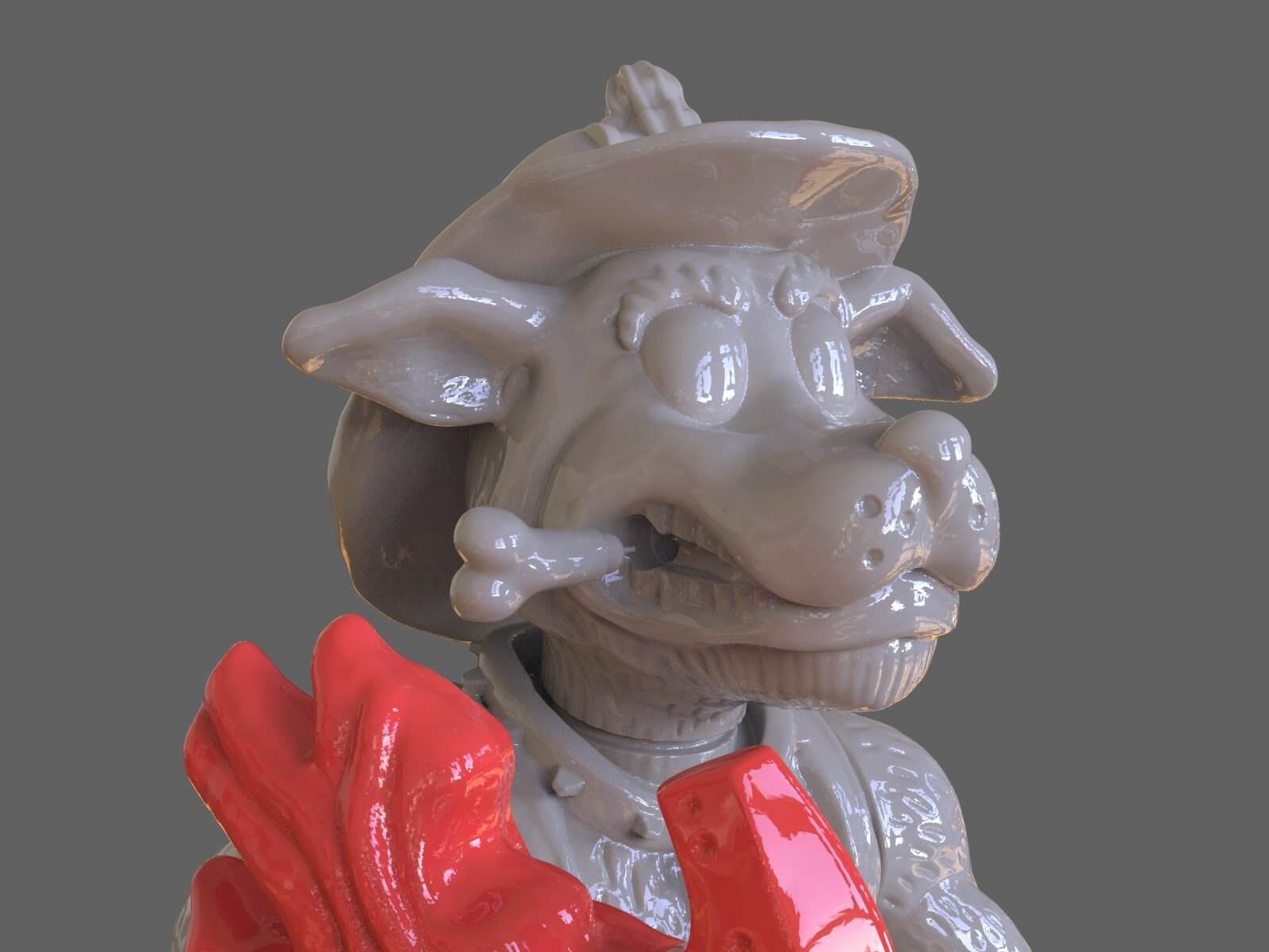 TMNT Hot Spot Articulated with Accessories - 3D Model by PaburoVIII