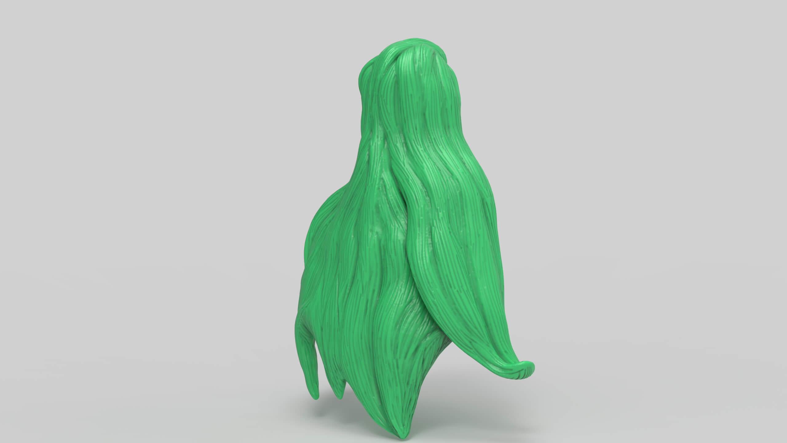 Tropical Girl Head - 3D Print Model by PaburoVIII