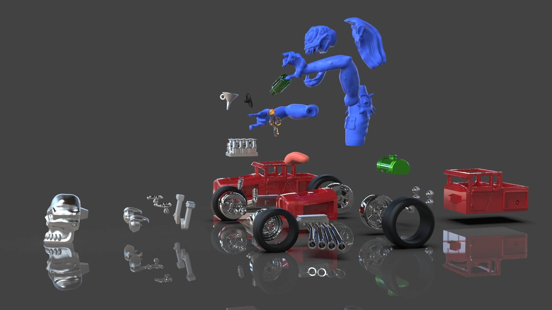 Troy The Demon - 3D Model by PaburoVIII