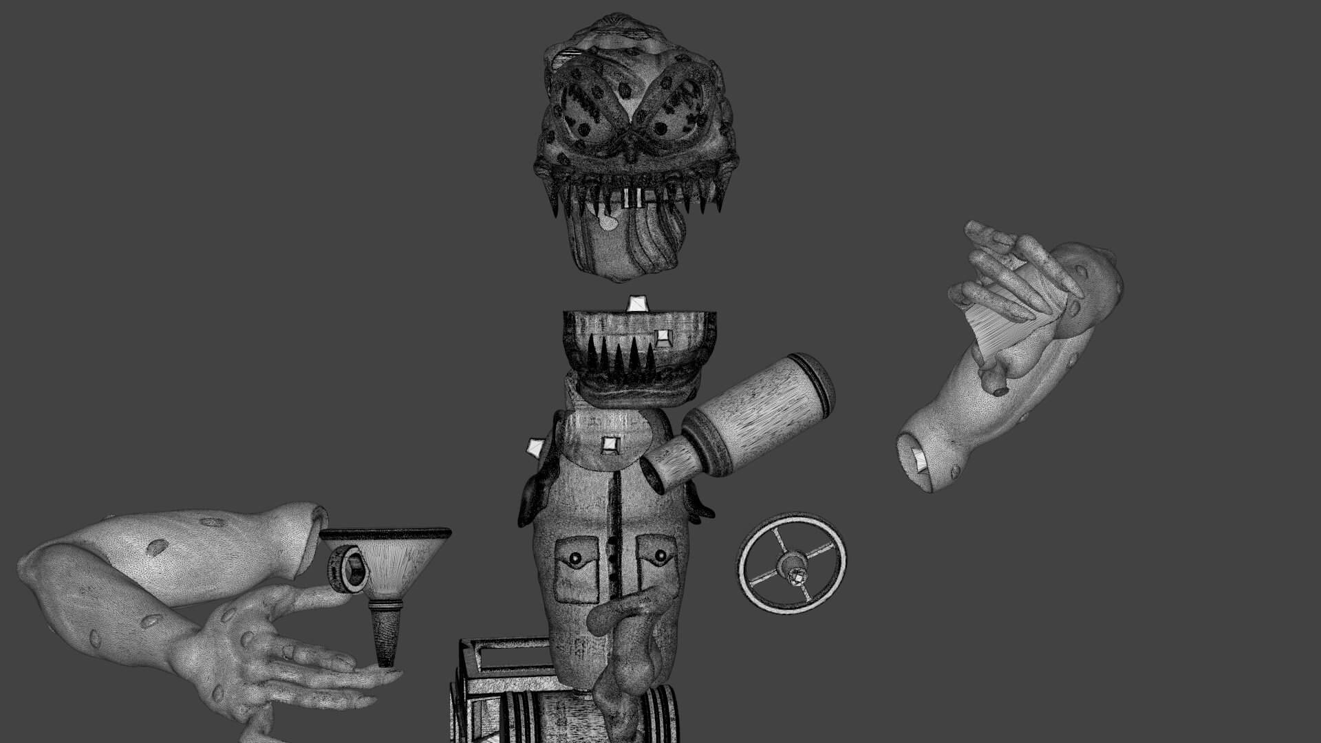 Troy The Demon - 3D Model by PaburoVIII