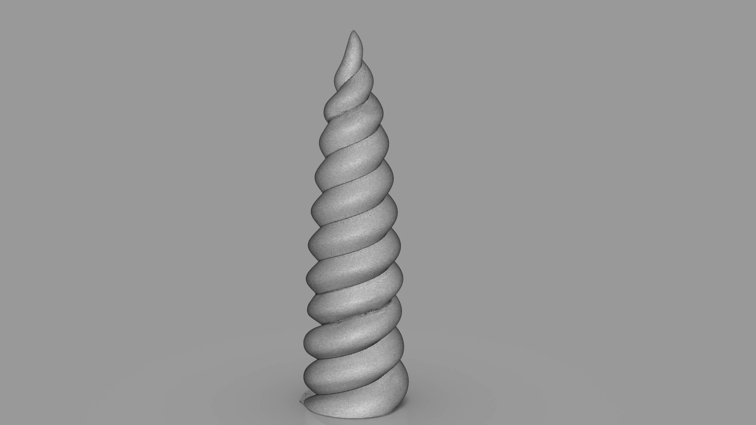 Unicorn Horn - 3D Model by PaburoVIII