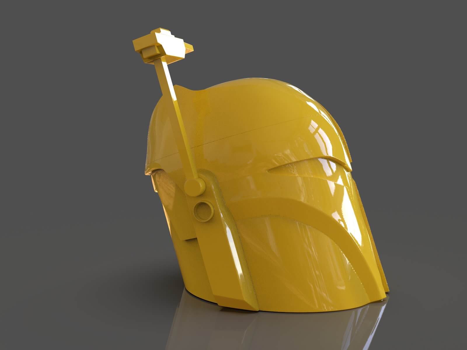 Ursa Wrens Helmet Vase Or Storage Box - 3D Model by PaburoVIII