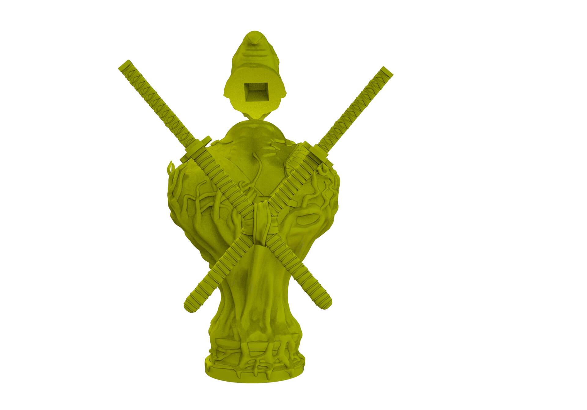 Venom Pool Bust - 3D Model by PaburoVIII